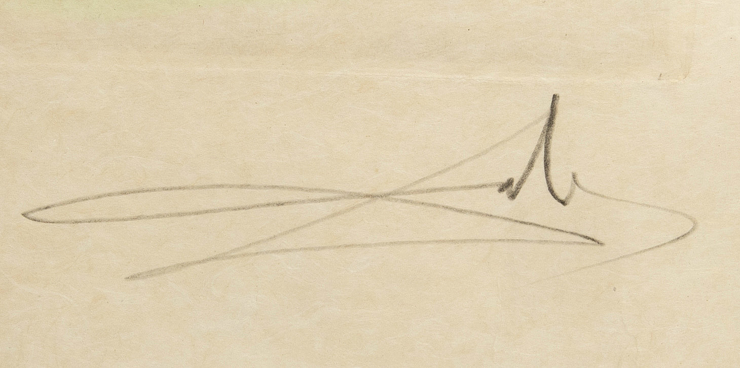 Salvador Dalí, etching and drypoint signed and numbered 8/120. - Bukowskis