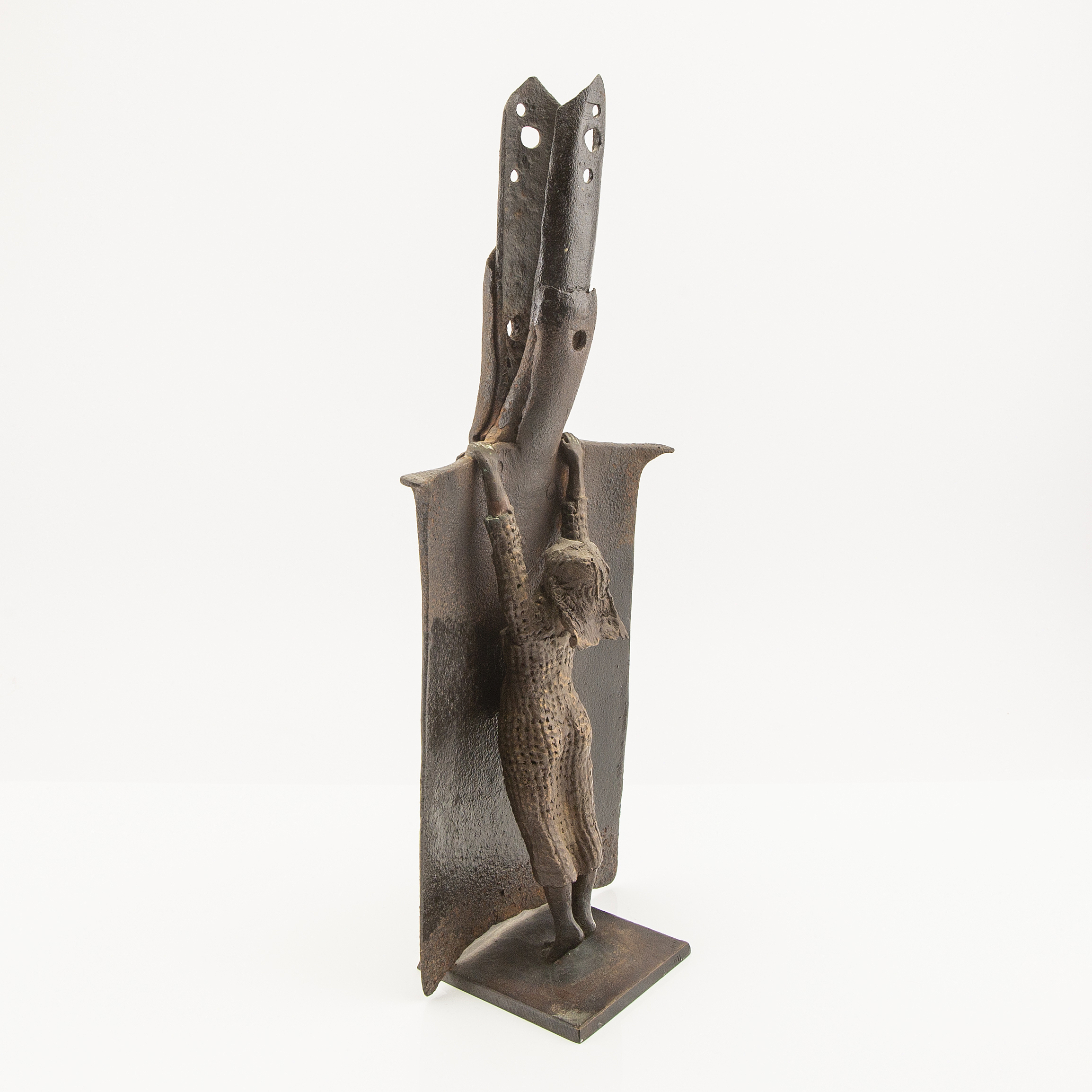 Monika Meschke, skulptur signerad brons/metall. - Bukowskis