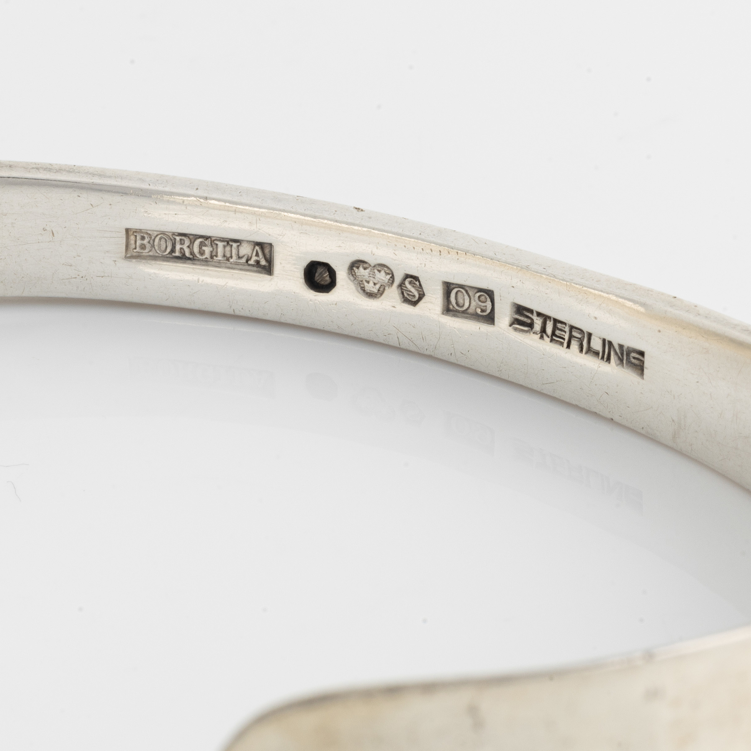 Borgila armring sterlingsilver, - Bukowskis