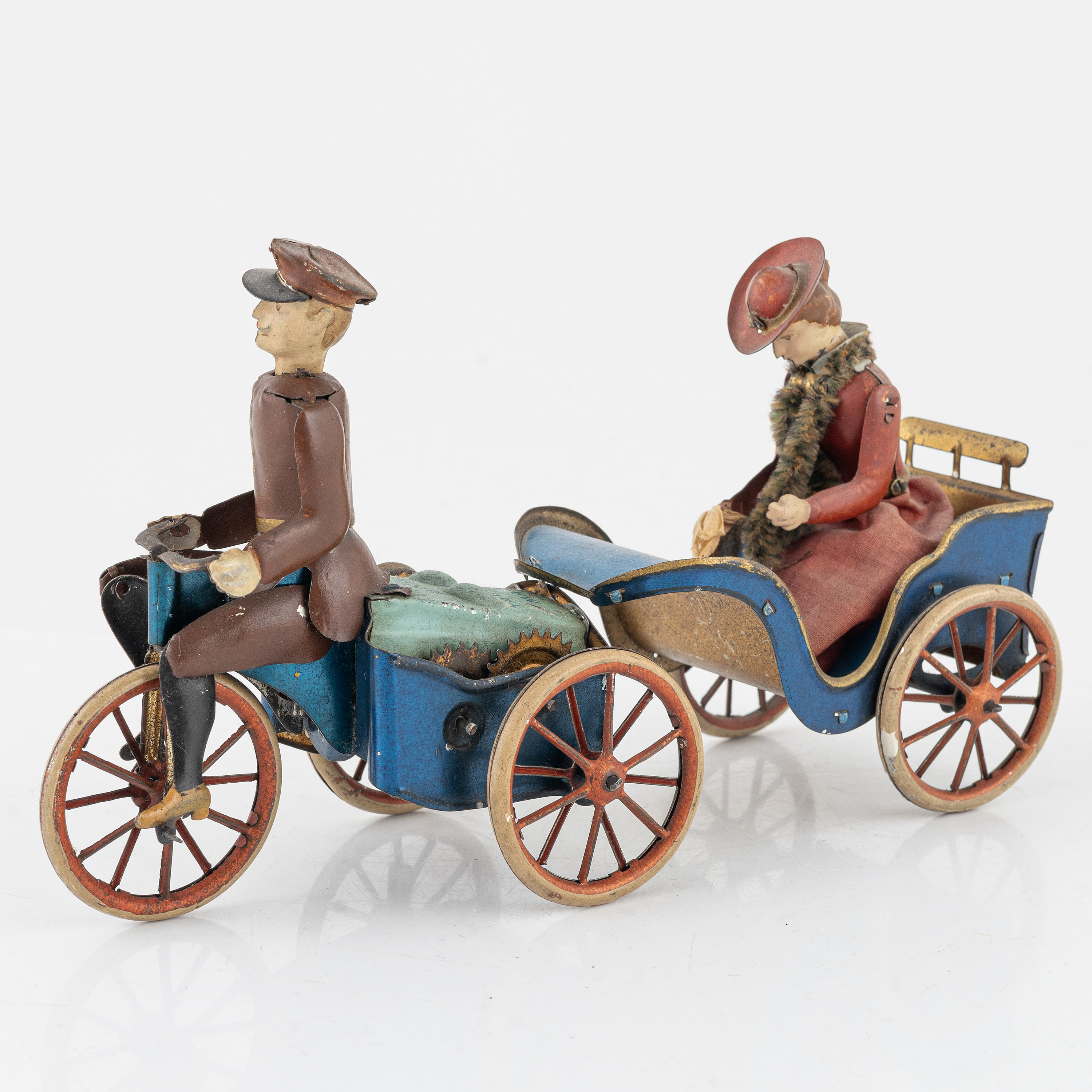 Lehmann, "Rad Motor cycle Mars" & "Anxious bride", Tyskland, tidigt ...