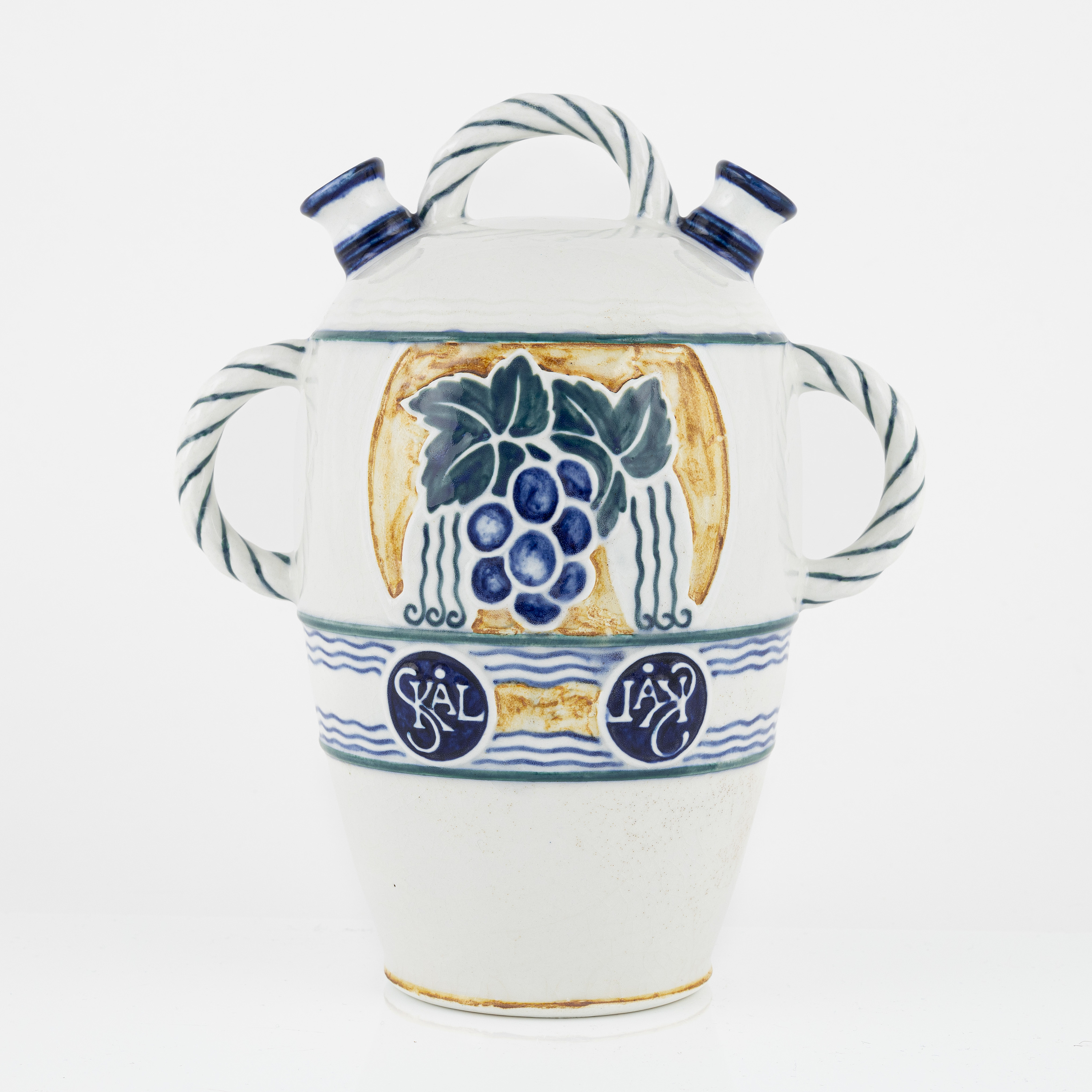 Alf Wallander, an Art Nouveau jar, Rörstrand, around the year 1900 ...