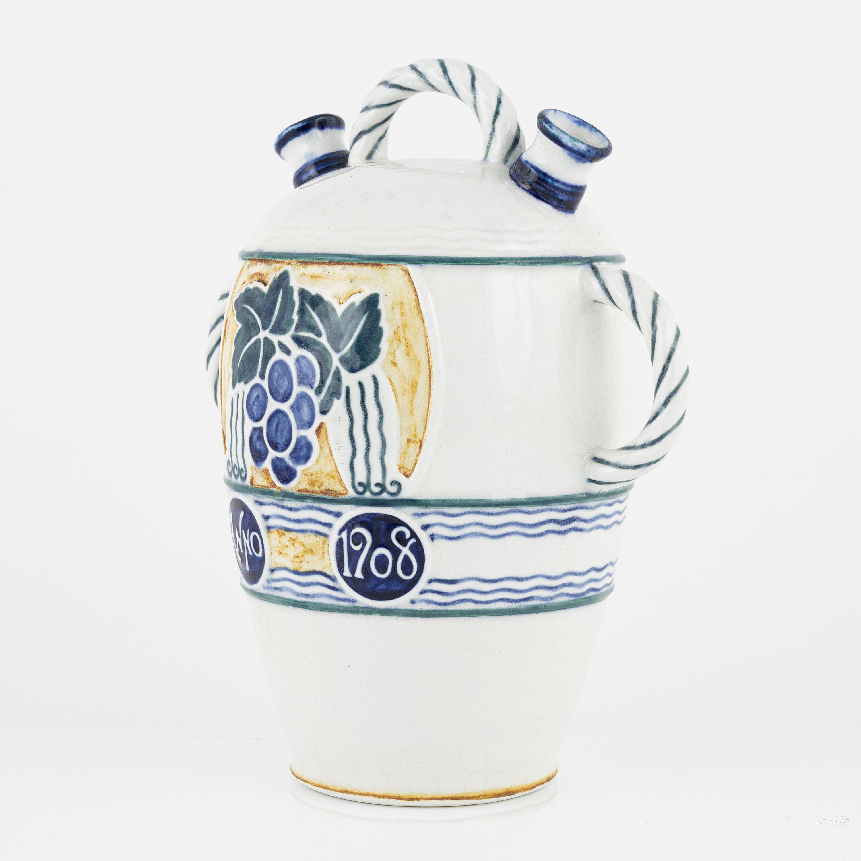 Alf Wallander, an Art Nouveau jar, Rörstrand, around the year 1900 ...