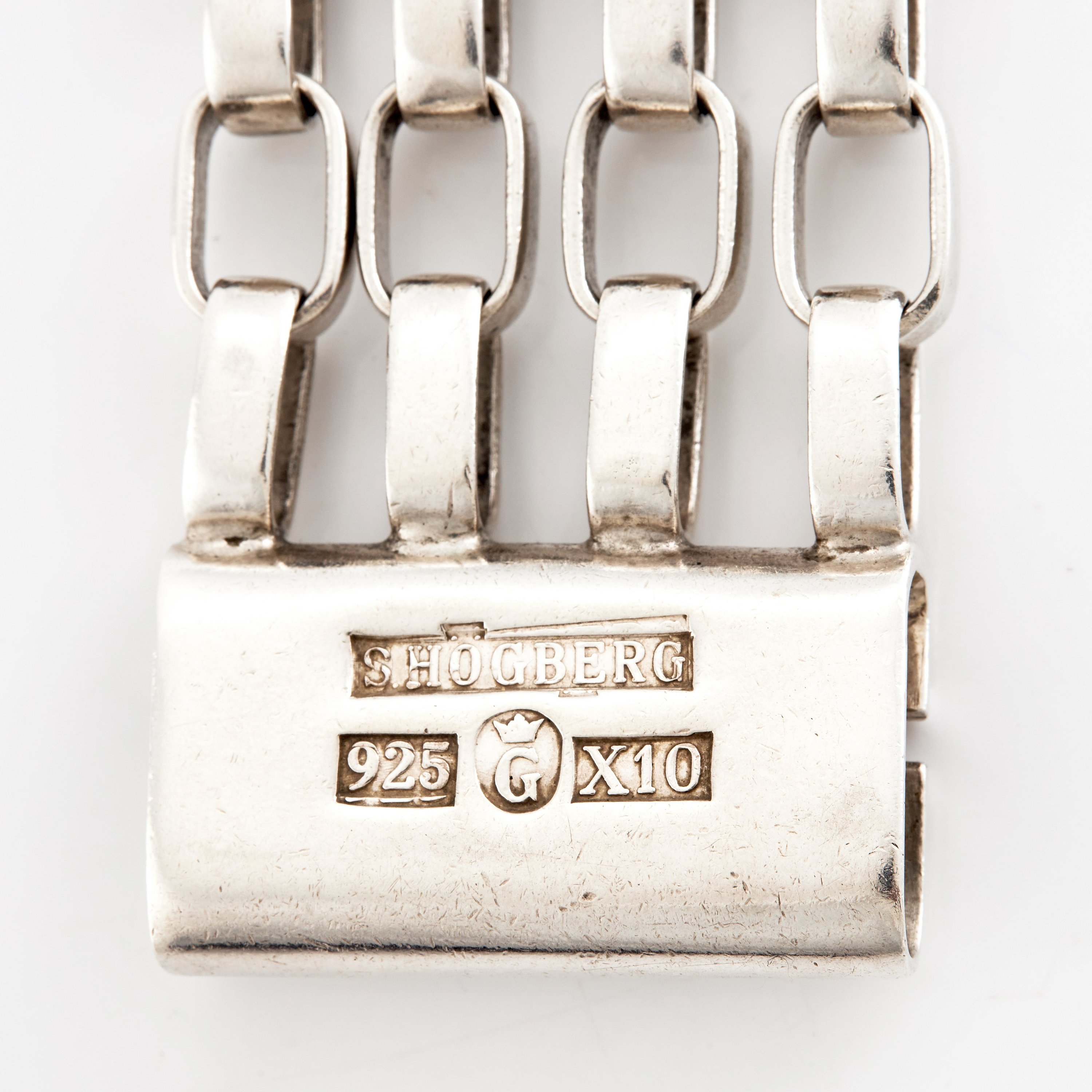 Sven-Erik Högberg, a silver bracelet, Göteborg 1996. - Bukowskis