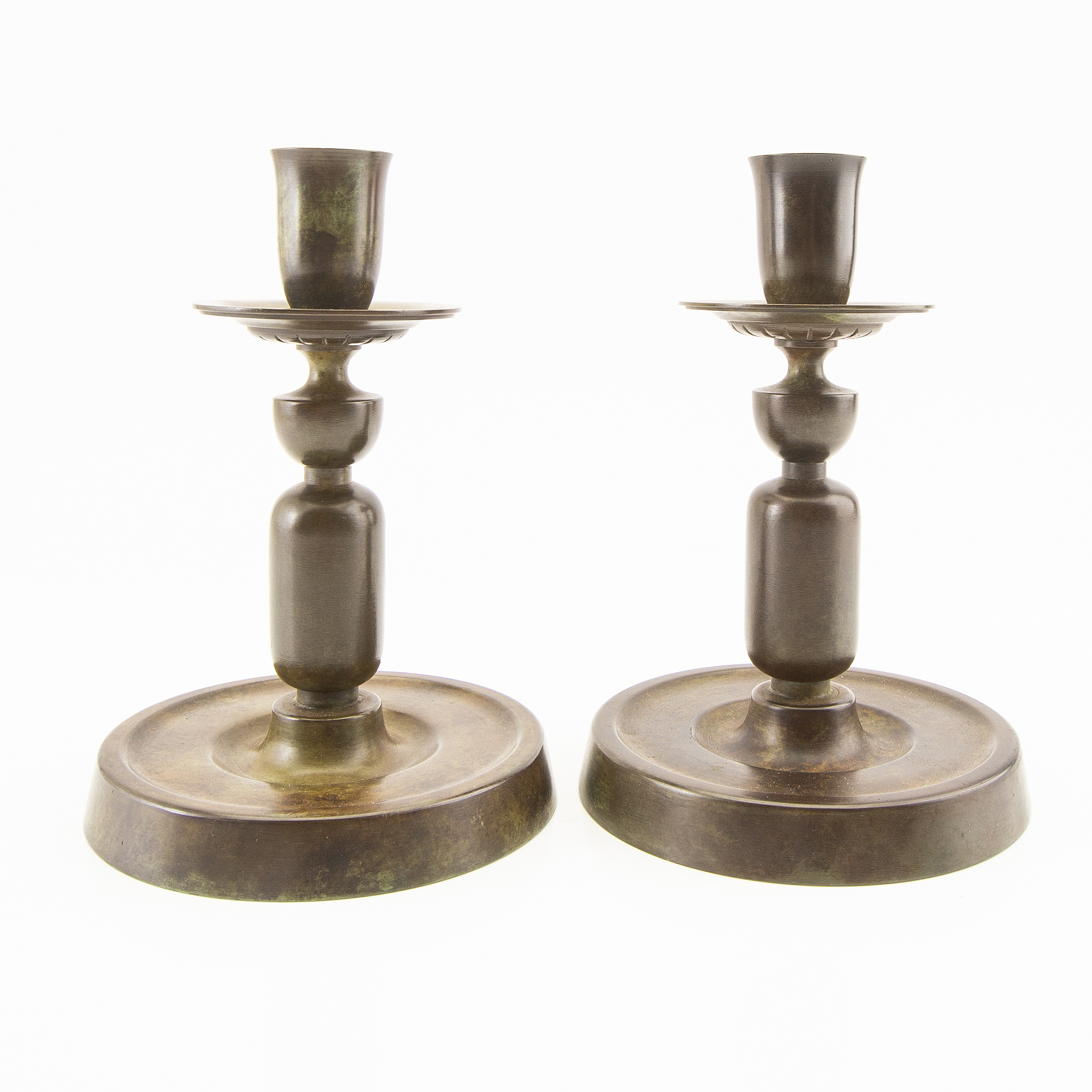 Pair of candlesticks, GAB 1920s. - Bukowskis