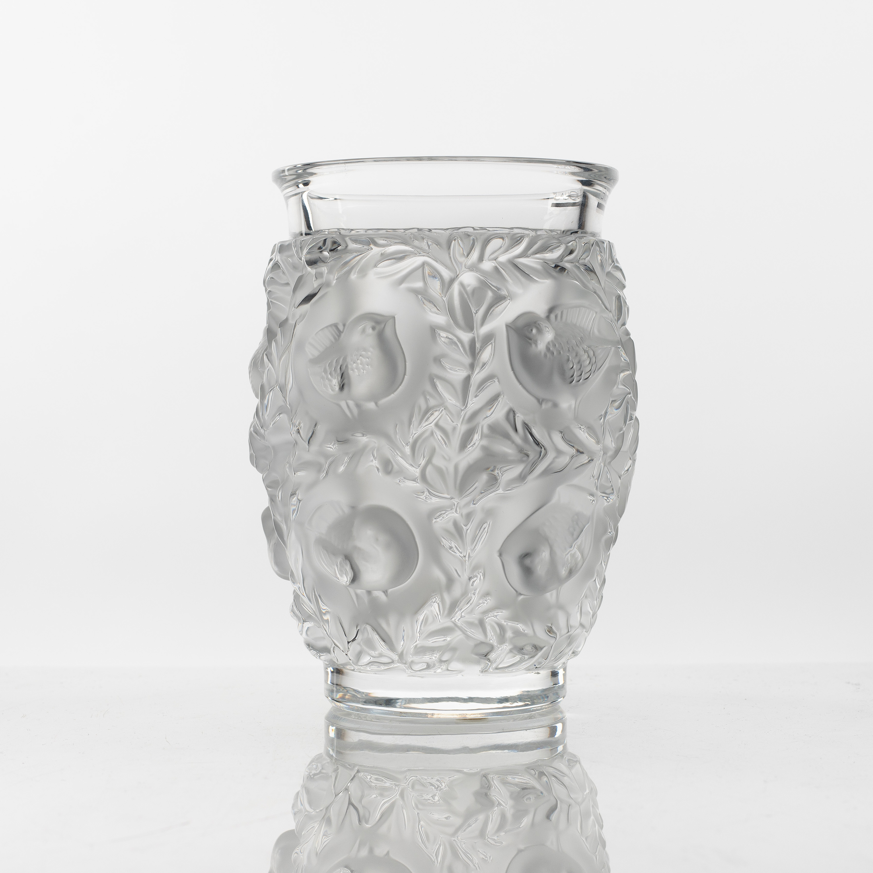 René Lalique, a 'Bagatelle' glass vase, Lalique, France. - Bukowskis