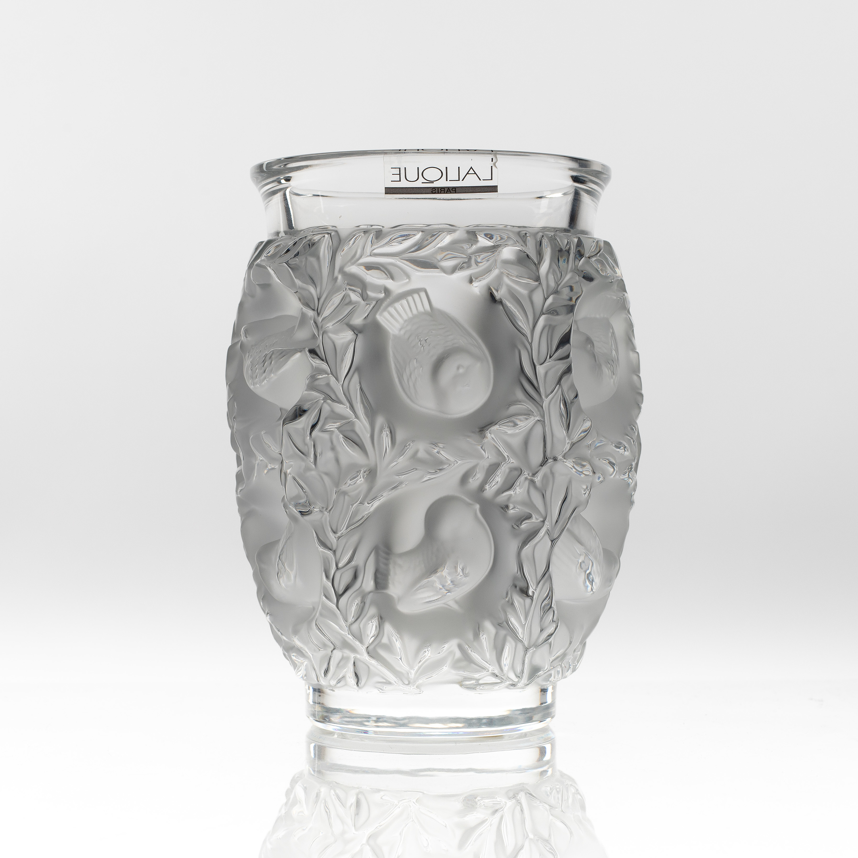 René Lalique, a 'Bagatelle' glass vase, Lalique, France. - Bukowskis