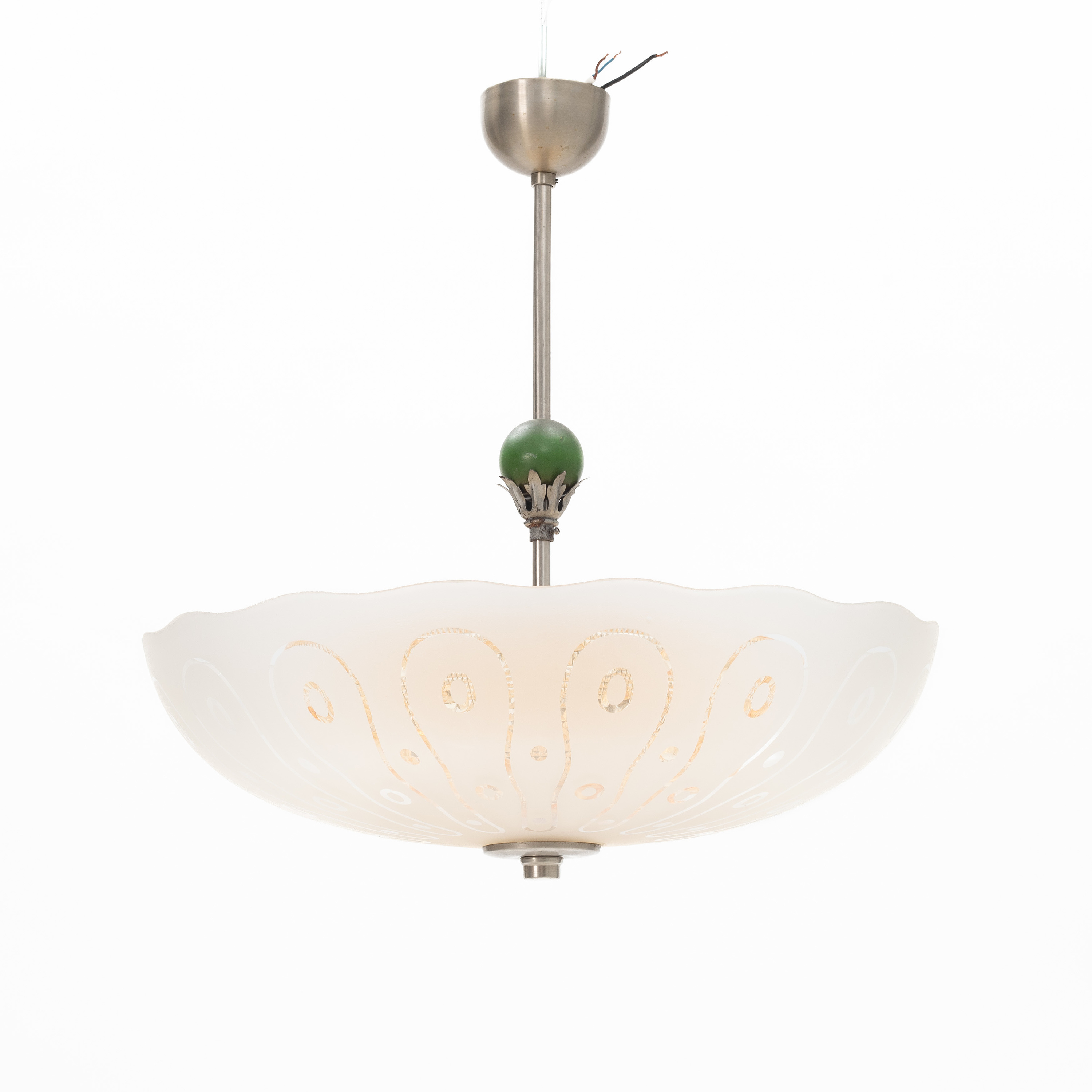 A Swedish Modern ceiling light, 1940's. - Bukowskis