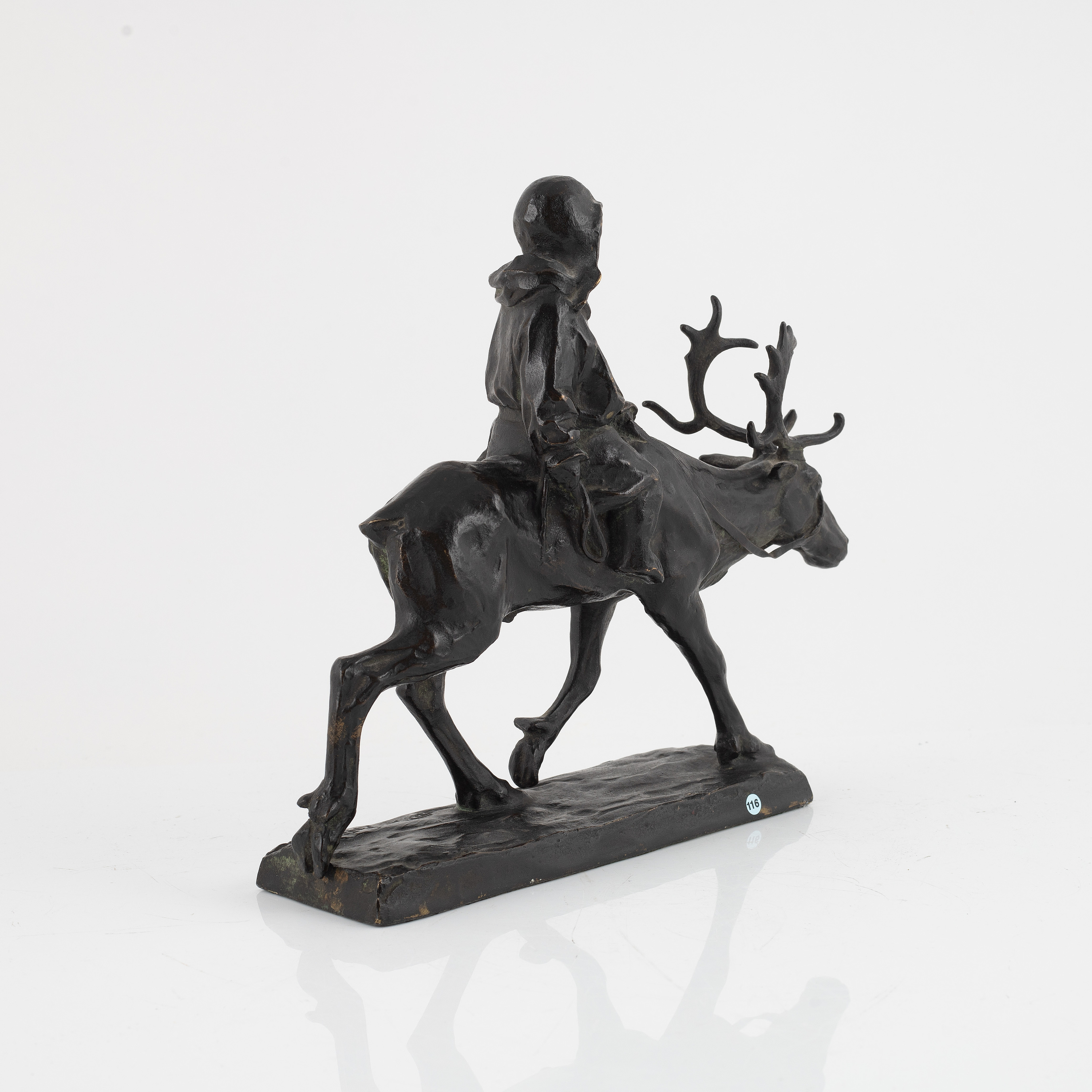 Arthur Hoffmann, skulptur, brons, signerad. - Bukowskis