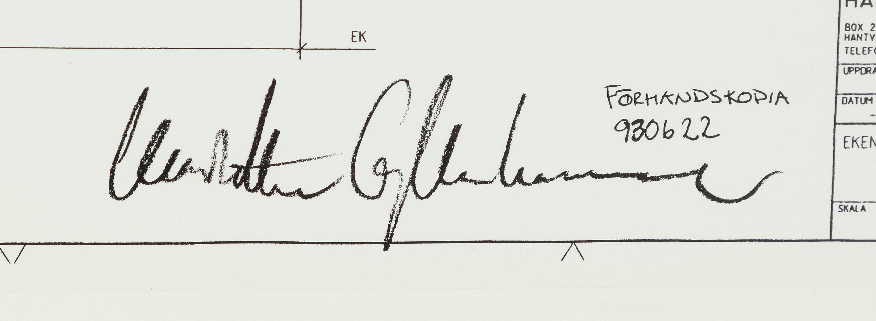 Charlotte Gyllenhammar, "Till minne av en ek". - Bukowskis