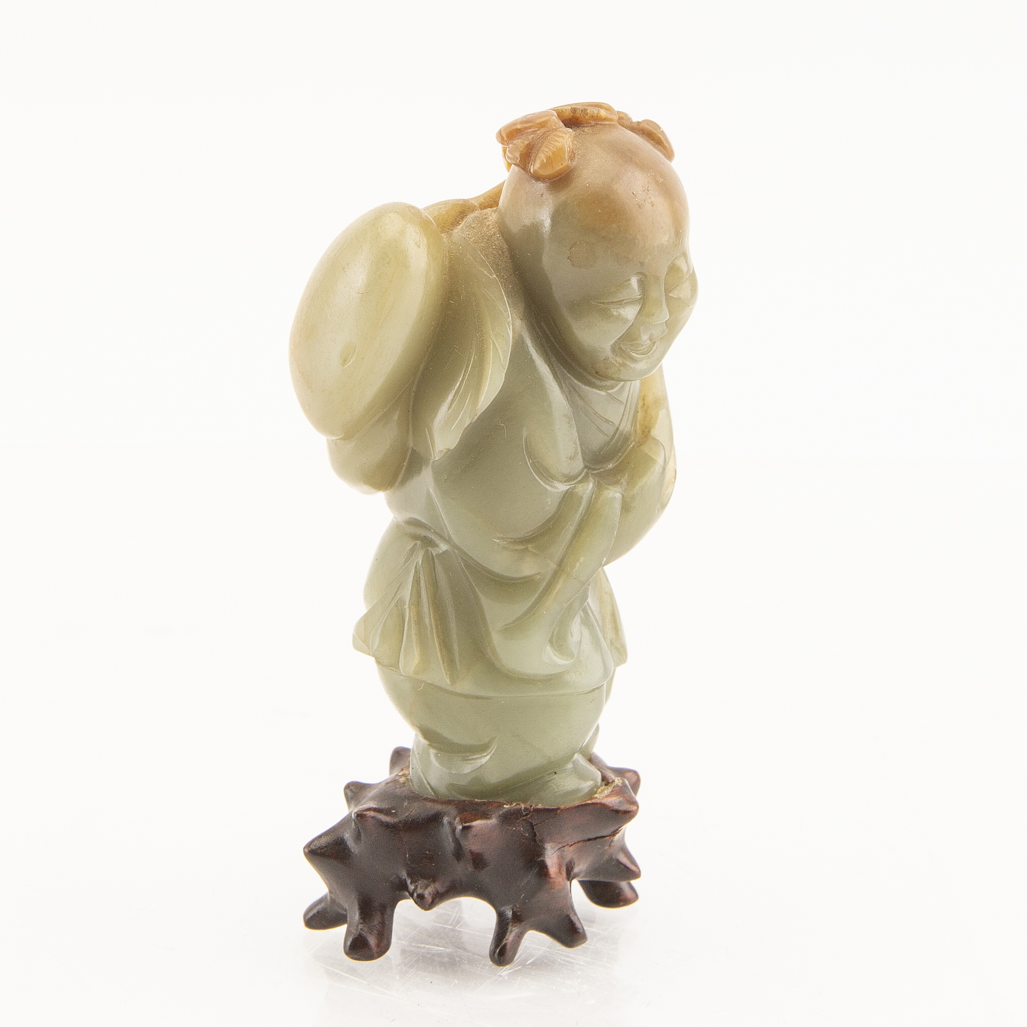 Sculpture, nephrite. China, 20th century. - Bukowskis