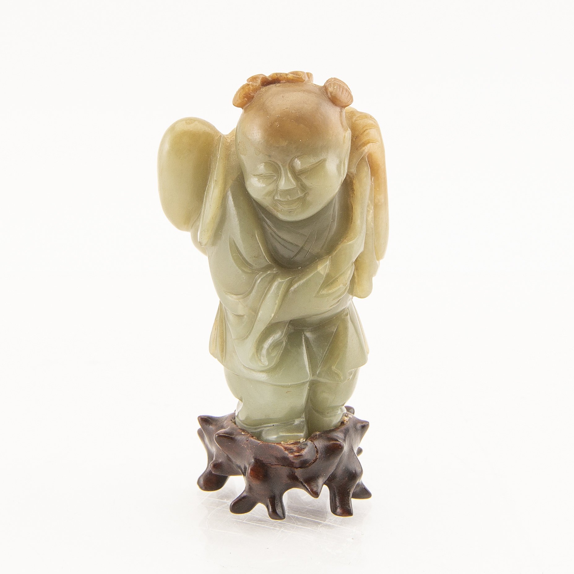 Sculpture, nephrite. China, 20th century. - Bukowskis