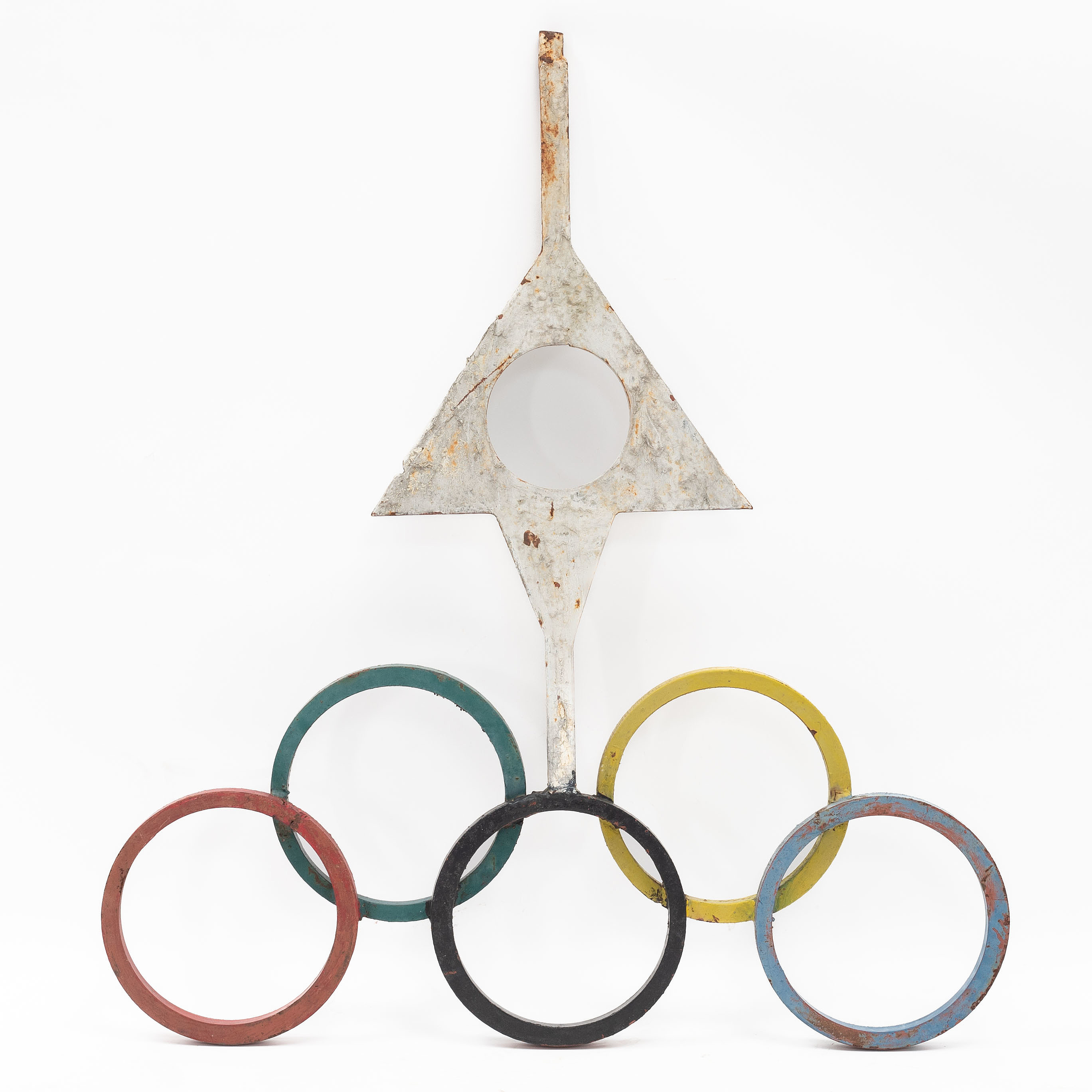 Sculpture, Olympic rings, around the mid-20th century. - Bukowskis