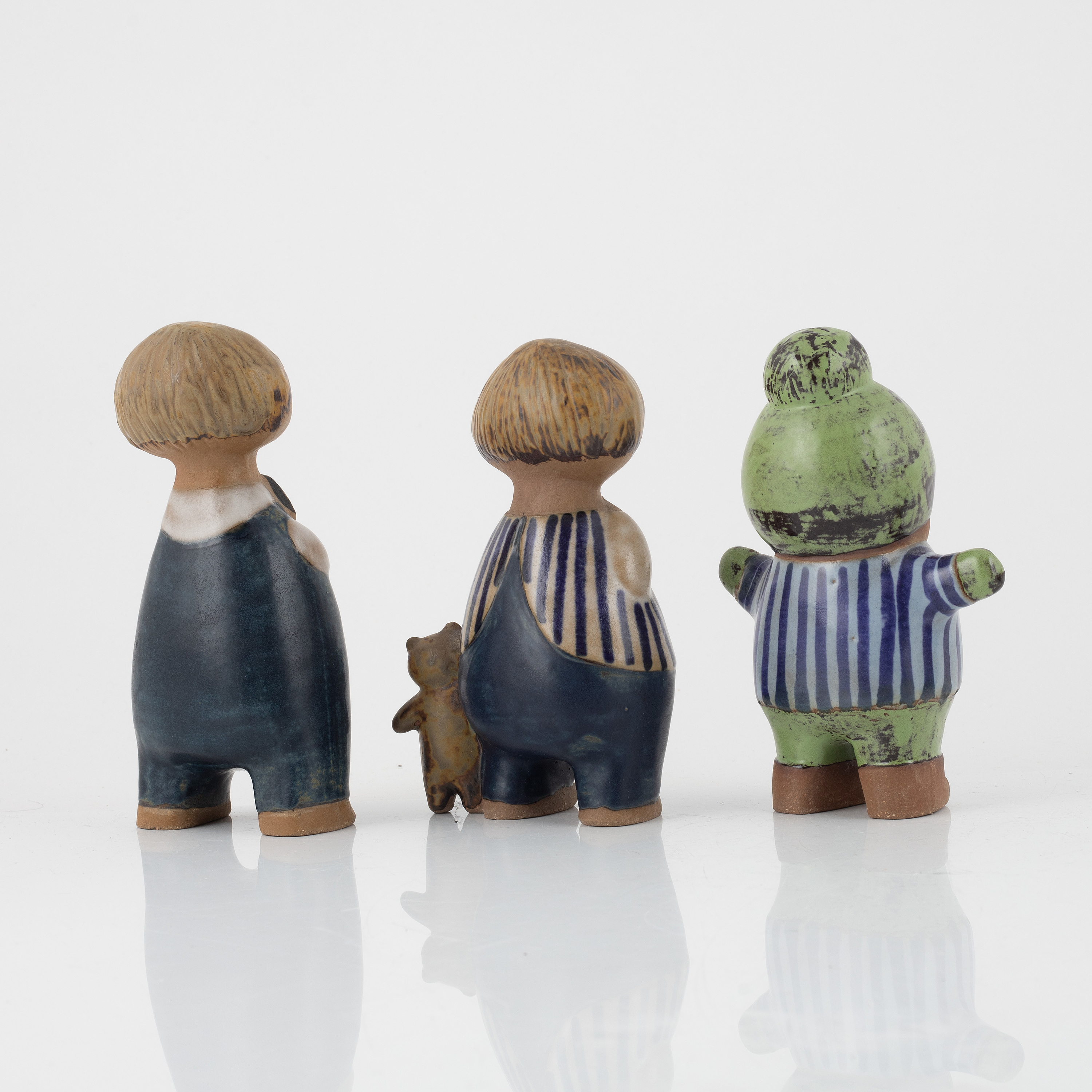 Lisa Larson, figuriner, 6 st, Gustavsberg. - Bukowskis