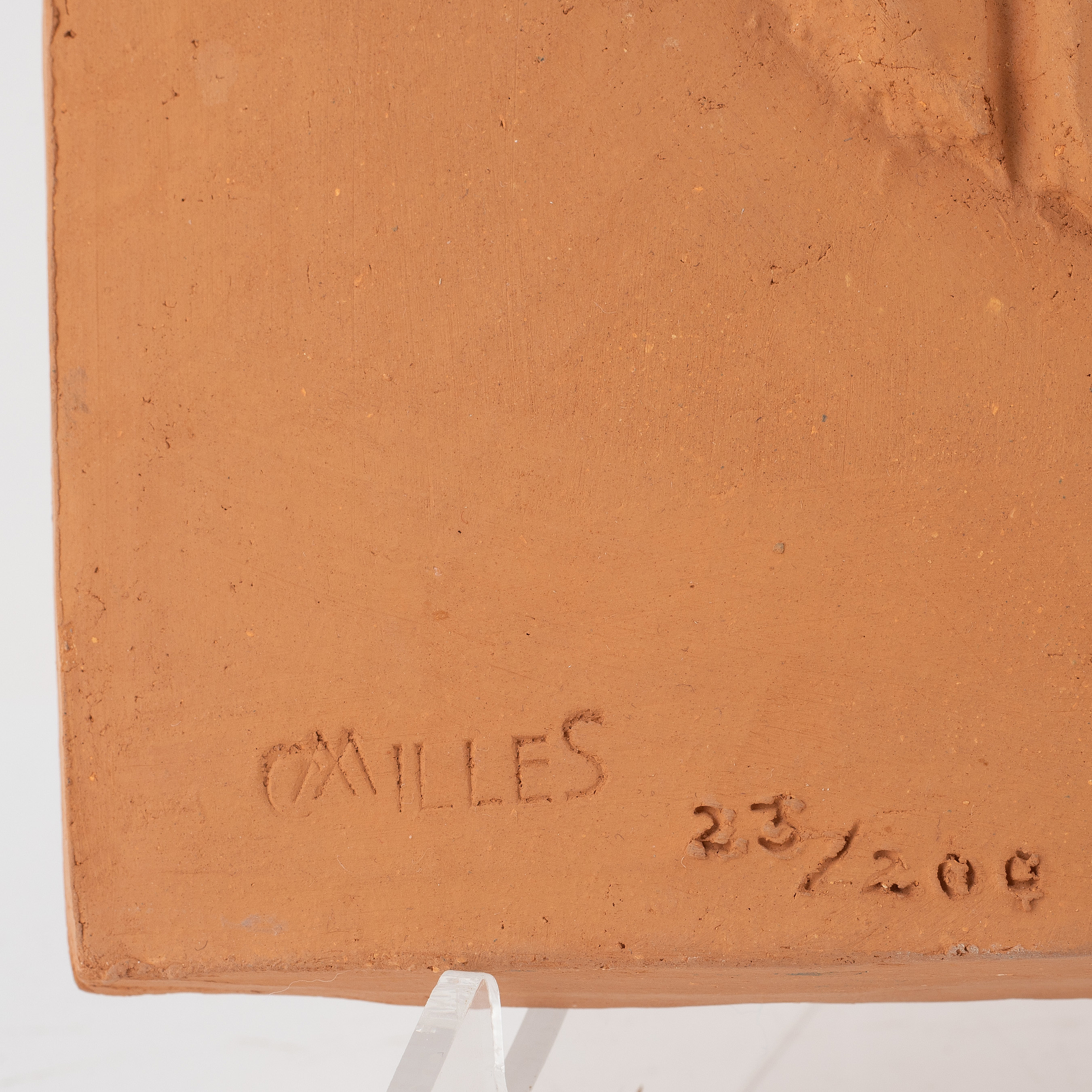 Carl Milles, after, relief, stamped signature. - Bukowskis