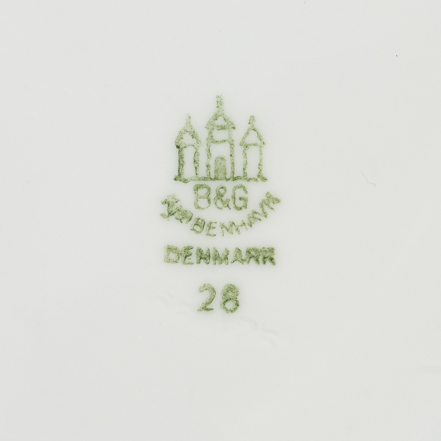 Bing & Grøndahl, kaffeservis, 16 delar, porslin, Danmark. - Bukowskis