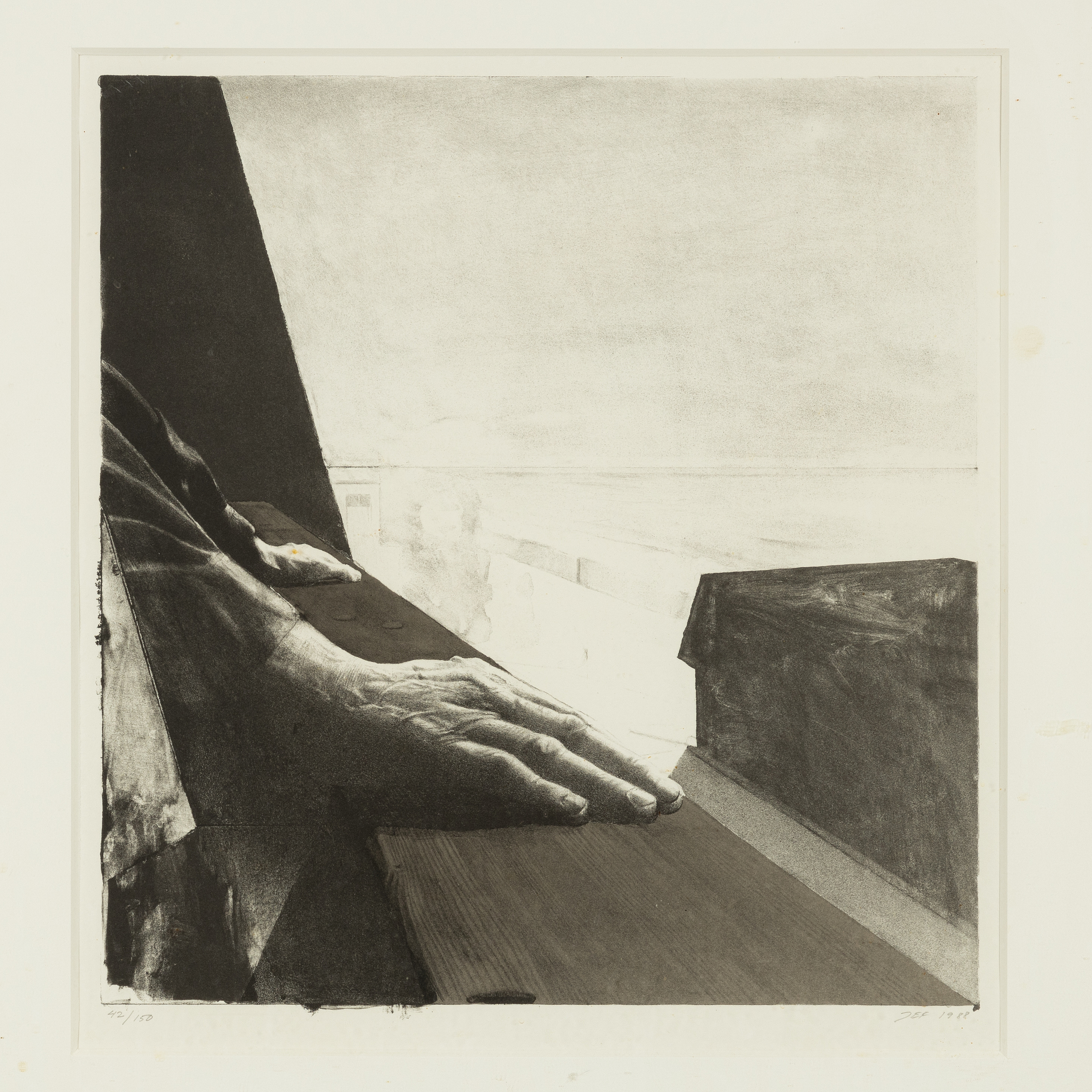 John-E Franzén, "Hand in California". - Bukowskis