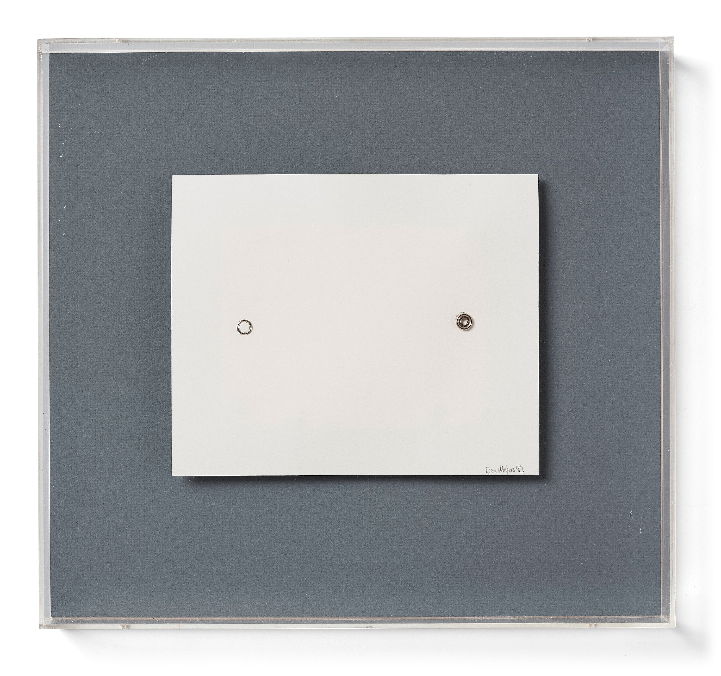 Dan Wolgers, Untitled. - Bukowskis