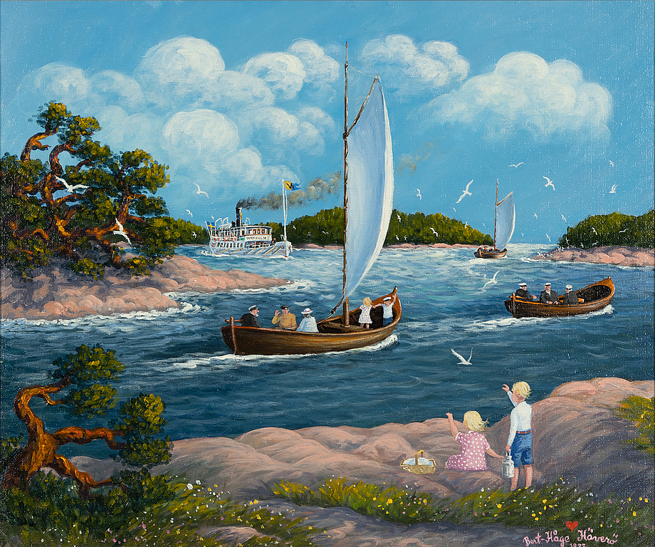 Bert Håge Häverö, "Från min sommarvik". - Bukowskis