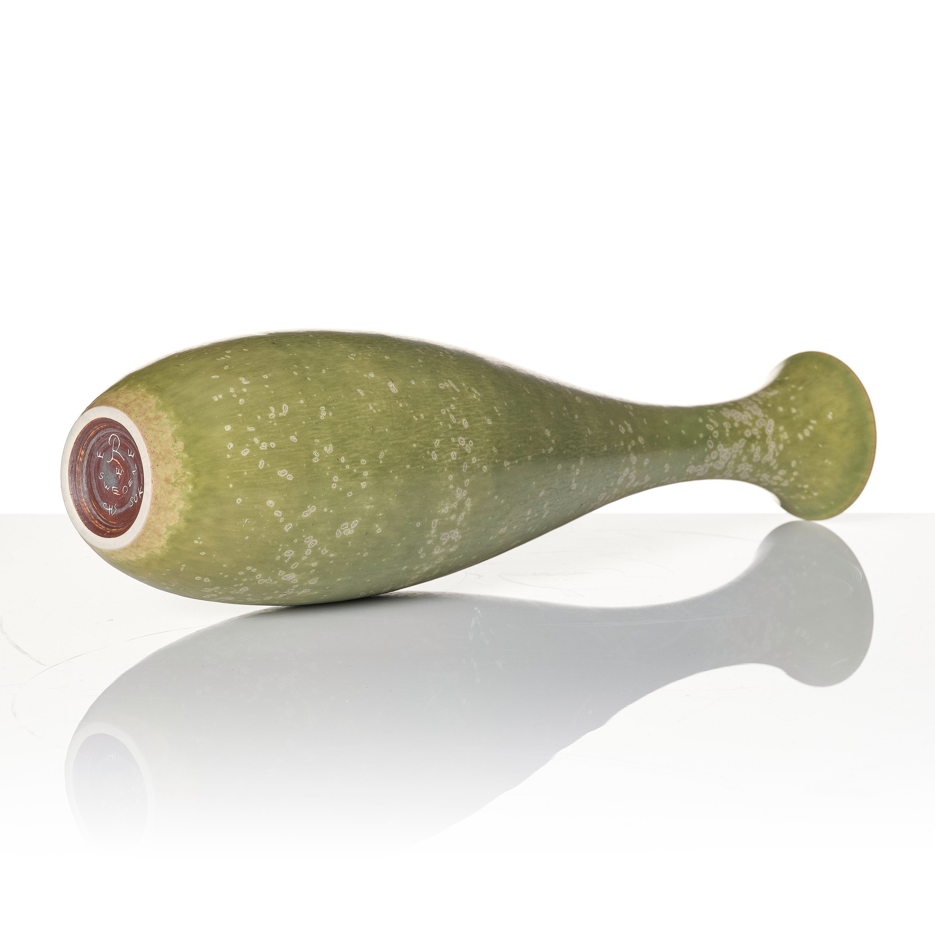 Carl-Harry Stålhane, a bird's egg glazed stoneware vase, Rörstrand ...