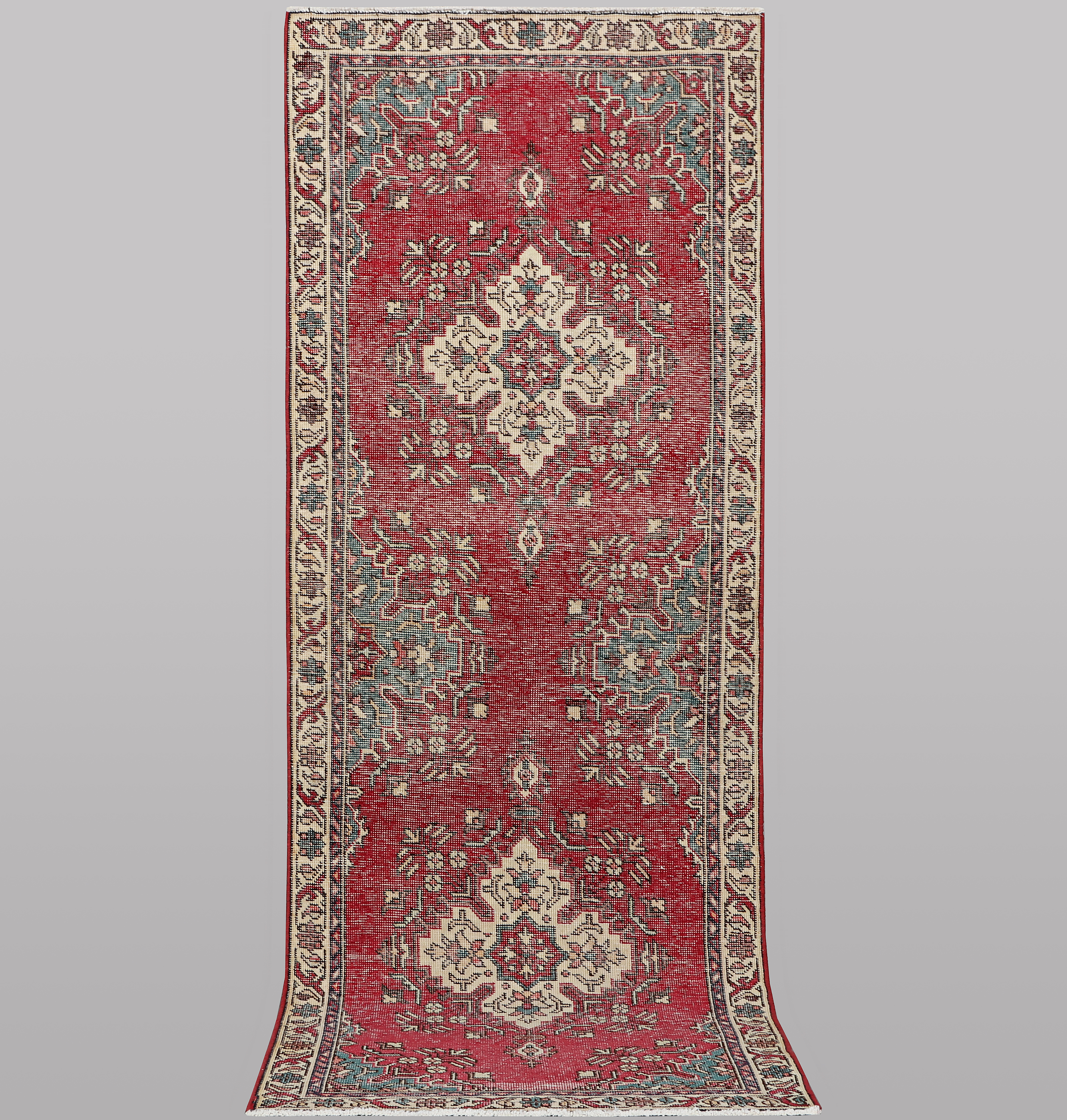 Gallerimatta, Persisk, vintage design, ca 229 x 75 cm. - Bukowskis