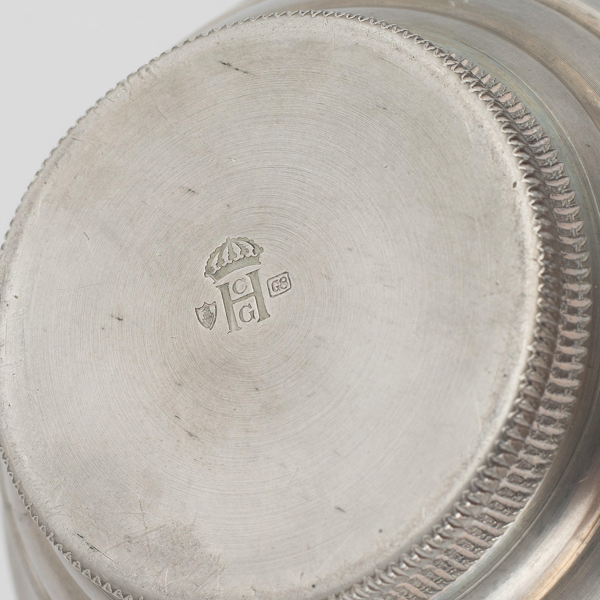 Tenn, 3 delar, bl a CG Hallberg, 1930-tal. - Bukowskis