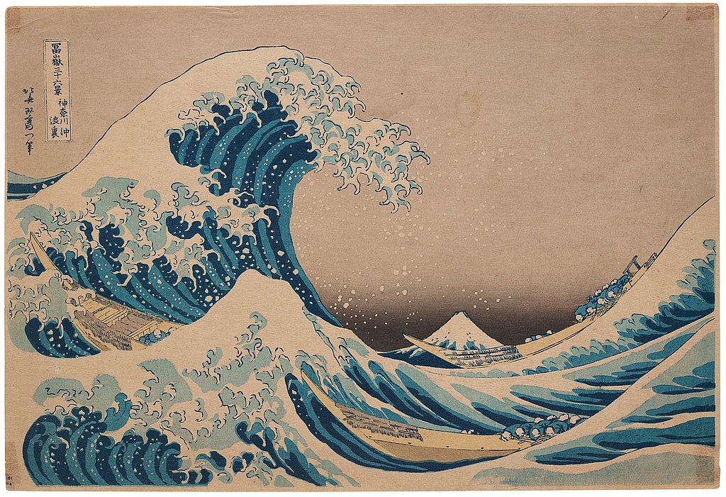 After. Under the Wave off Kanagawa (Kanagawa-oki nami-ura), also known ...
