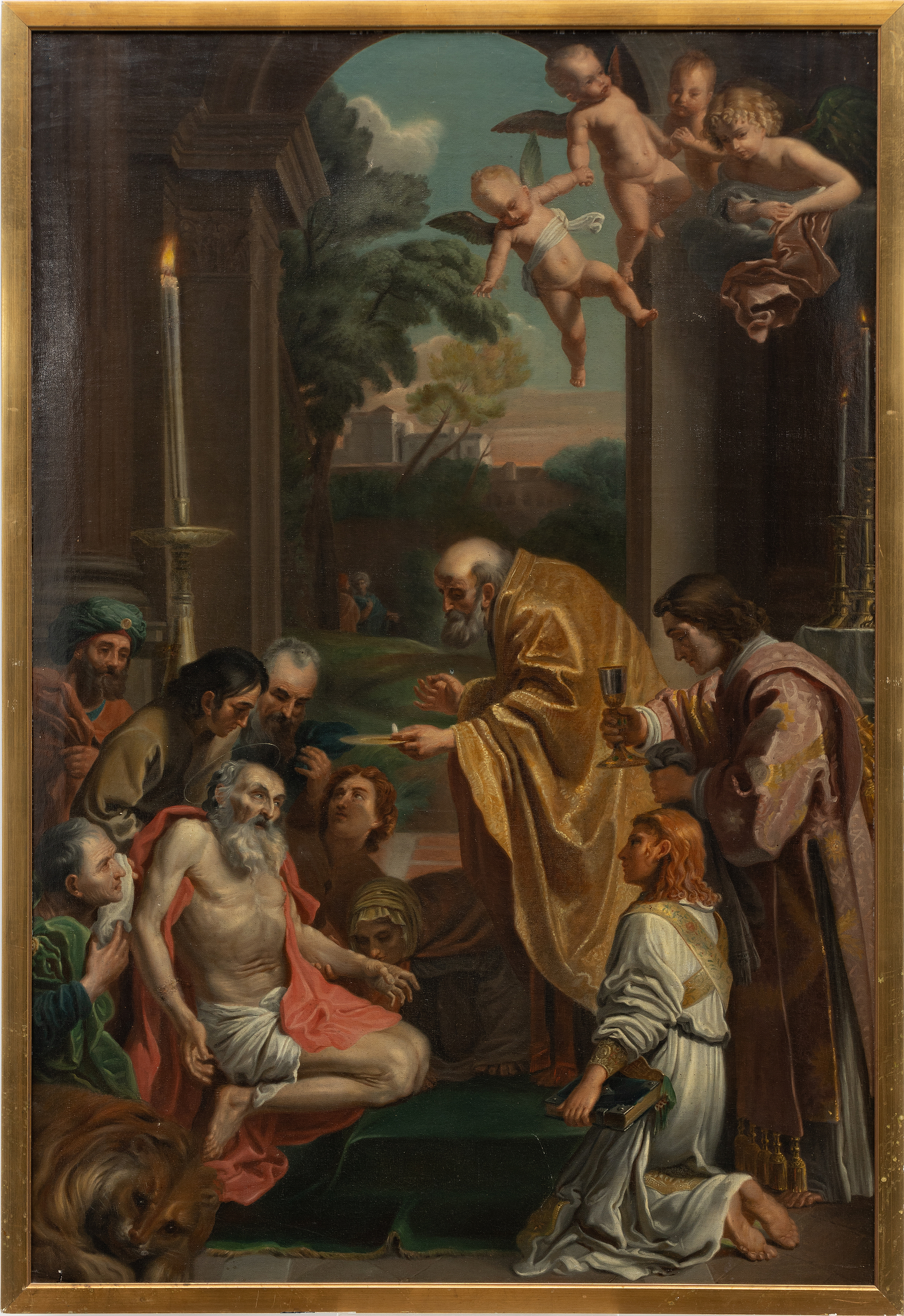 Domenico Zampieri, after, The Holy Jerome. - Bukowskis