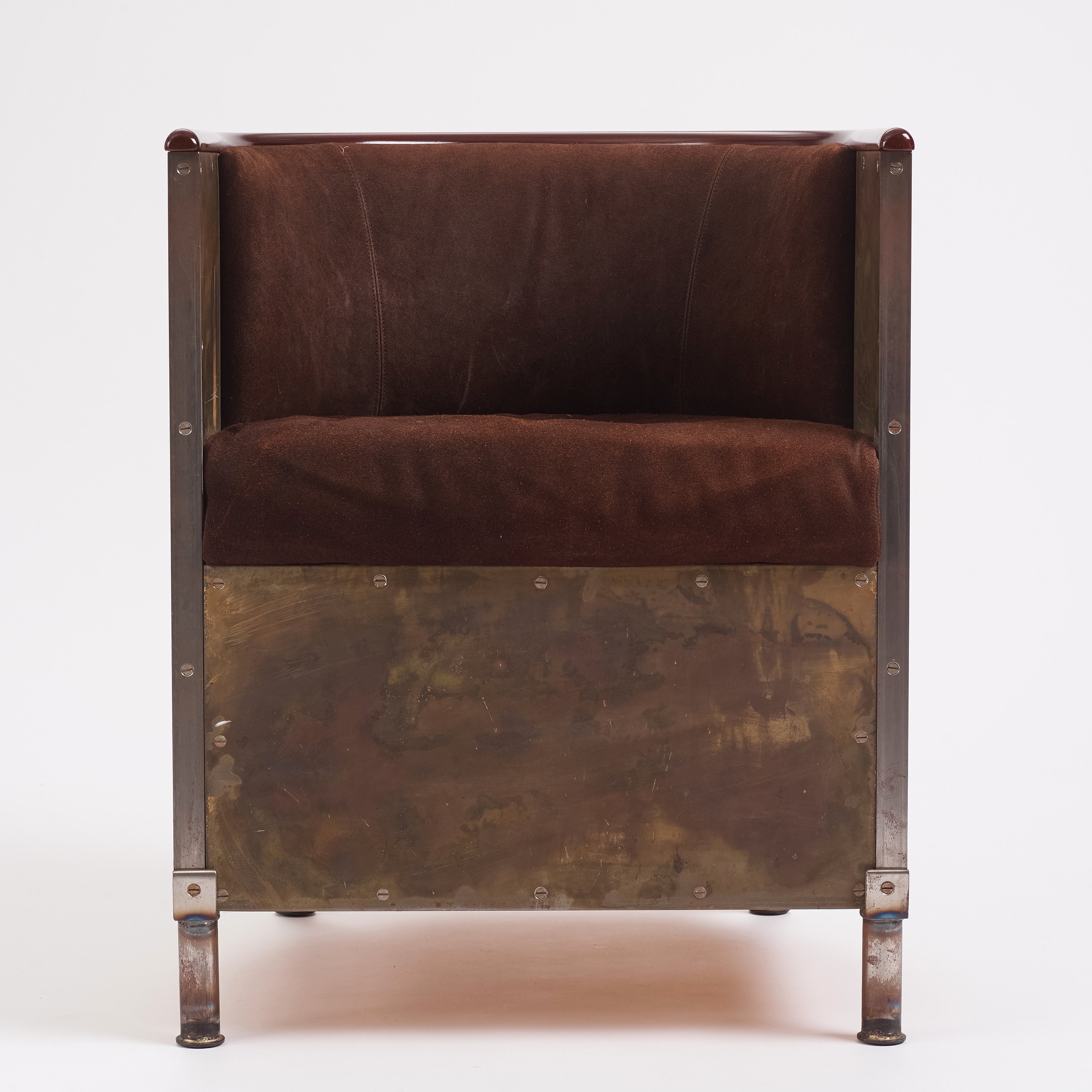 Mats Theselius, a 'Järn/Mocca' lounge chair, ed. 182/360, Källemo ...