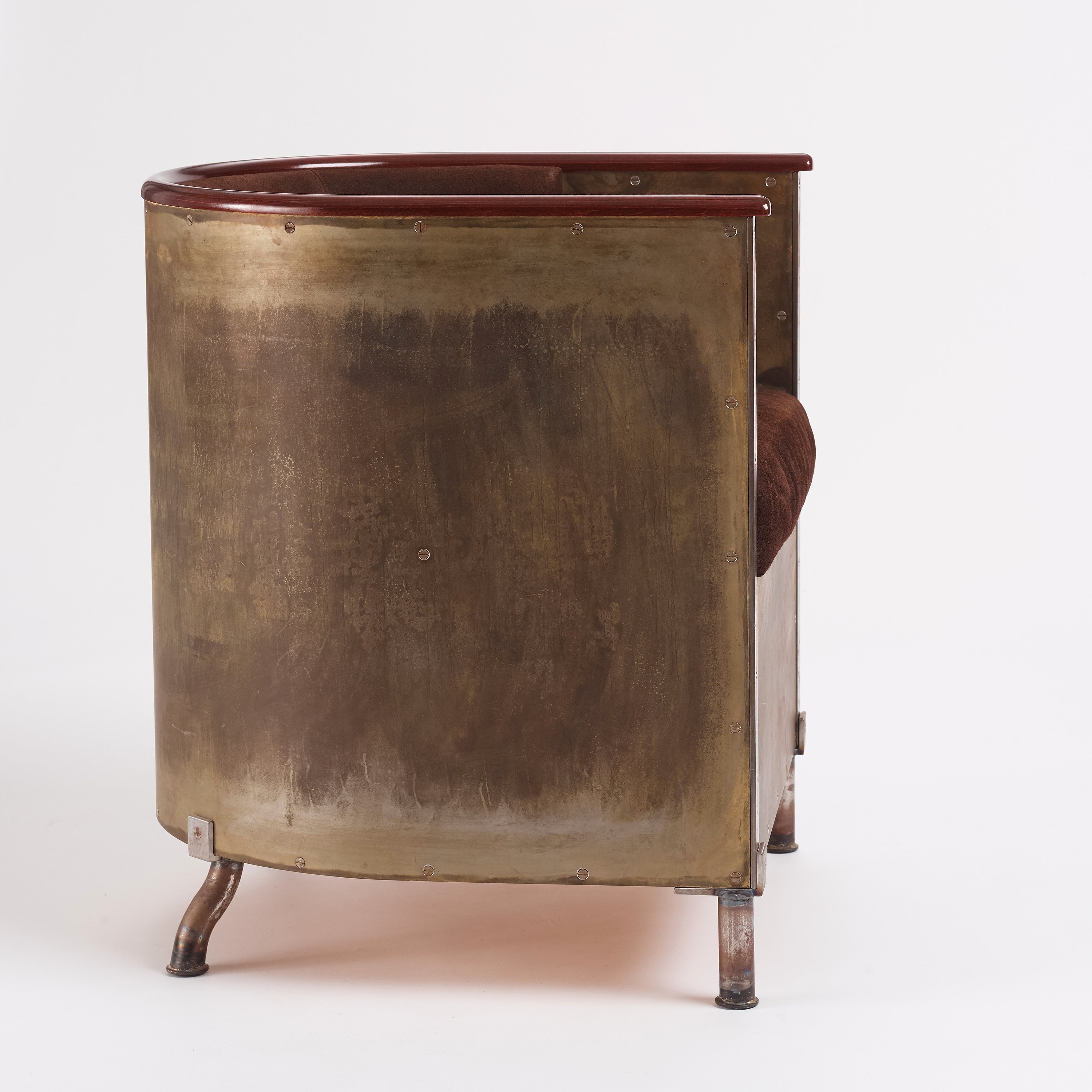 Mats Theselius, a 'Järn/Mocca' lounge chair, ed. 182/360, Källemo ...