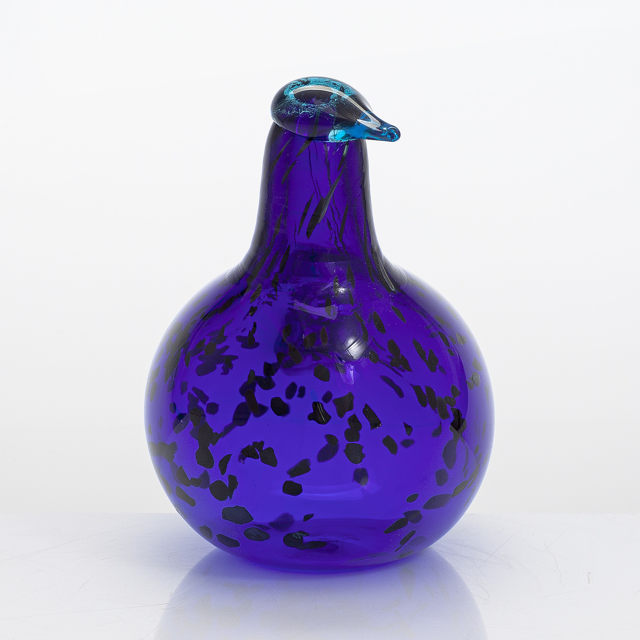 Oiva Toikka, glass bird, signed O. Toikka Iittala, Vantaa - Vanda. Year ...