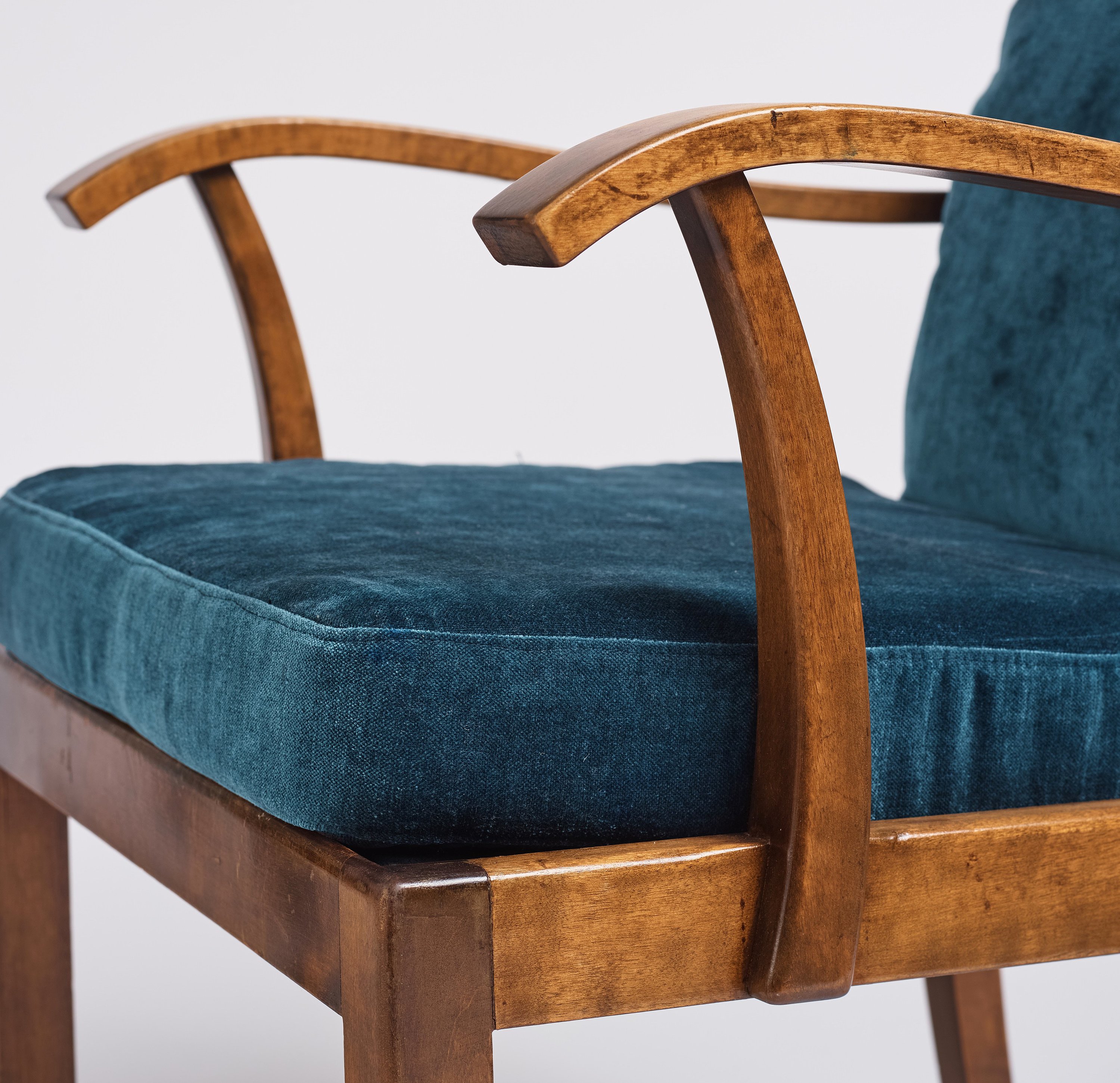 Axel Larsson, a pair of armchairs, Svenska Möbelfabrikerna Bodafors ...