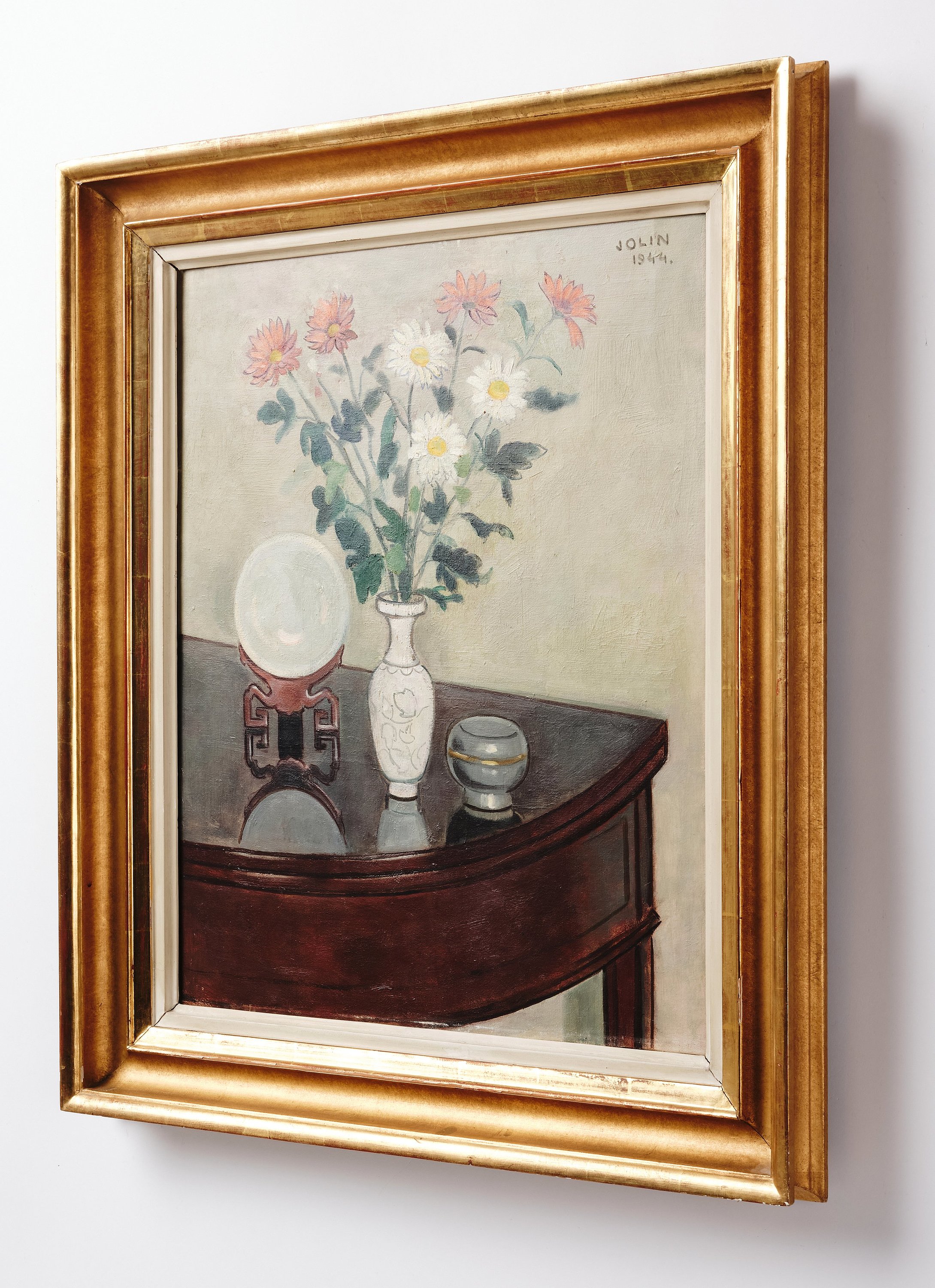 Einar Jolin, Still life with flowers. - Bukowskis