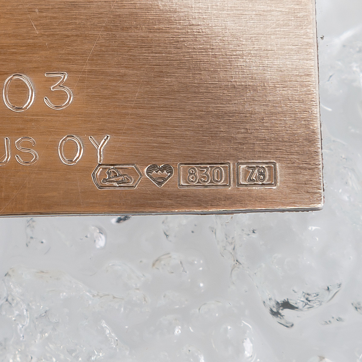 Tapio Wirkkala, a 'Sandpiper' sculpture, stamped Kultakeskus Oy Made in ...