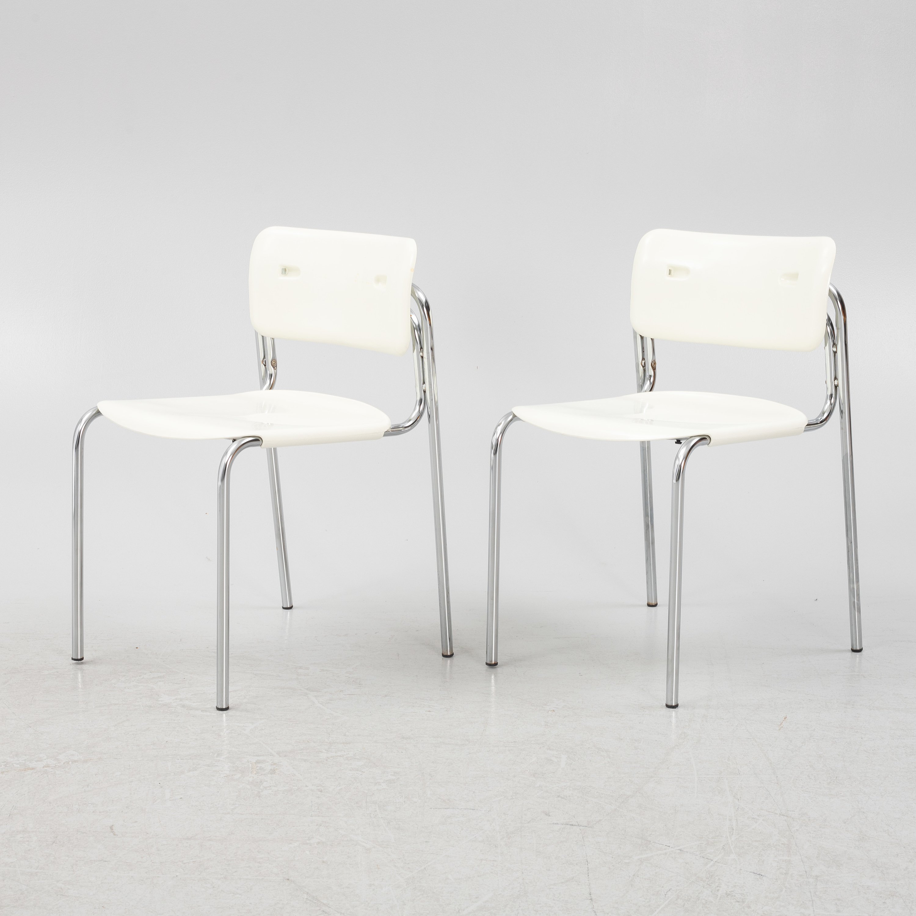 Niels Gammelgaard/Box 25 Arkitekter, a set of five 'Folke' chairs, IKEA ...