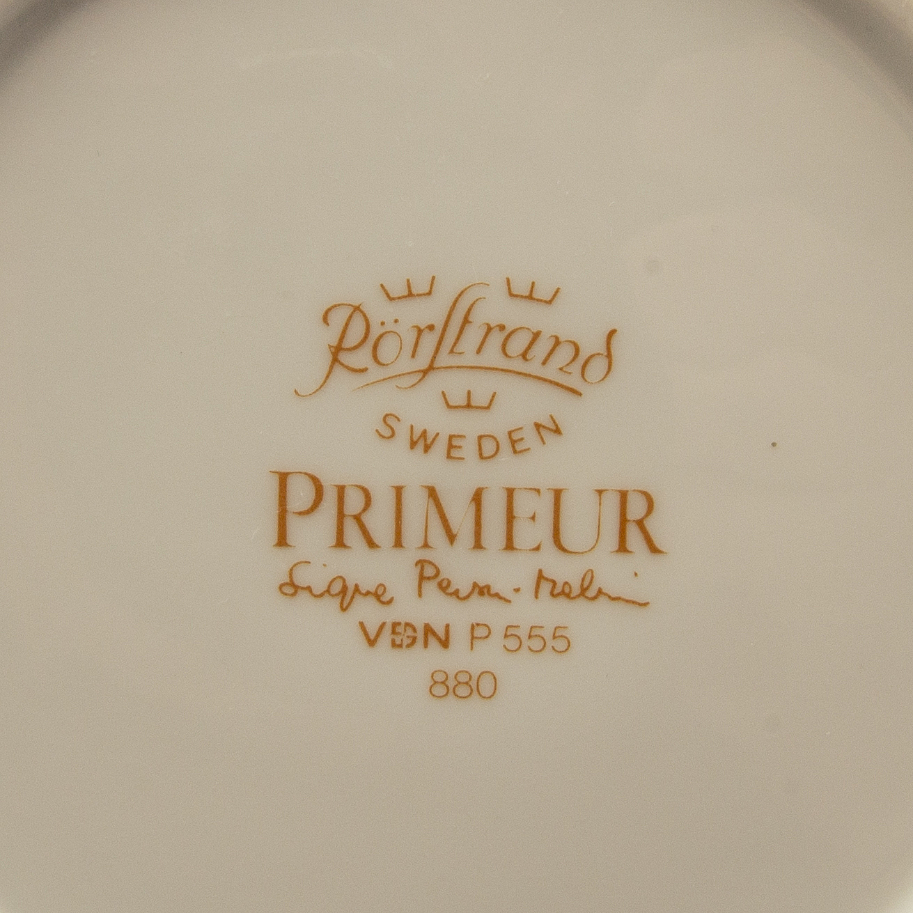 Signe Persson-Melin, a 14 pcs dinnerware set "Primeur" Rörstrand, late ...