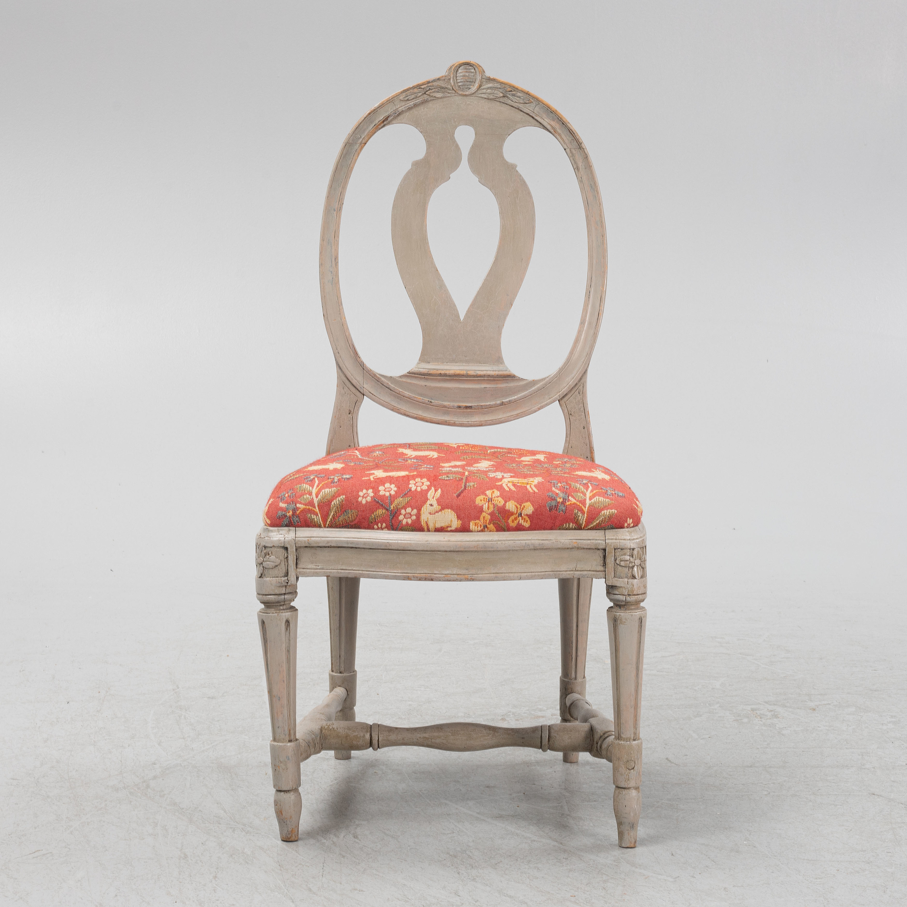 Chair by Melchior Lundberg (master in Stockholm 1775-1812), Gustavian ...