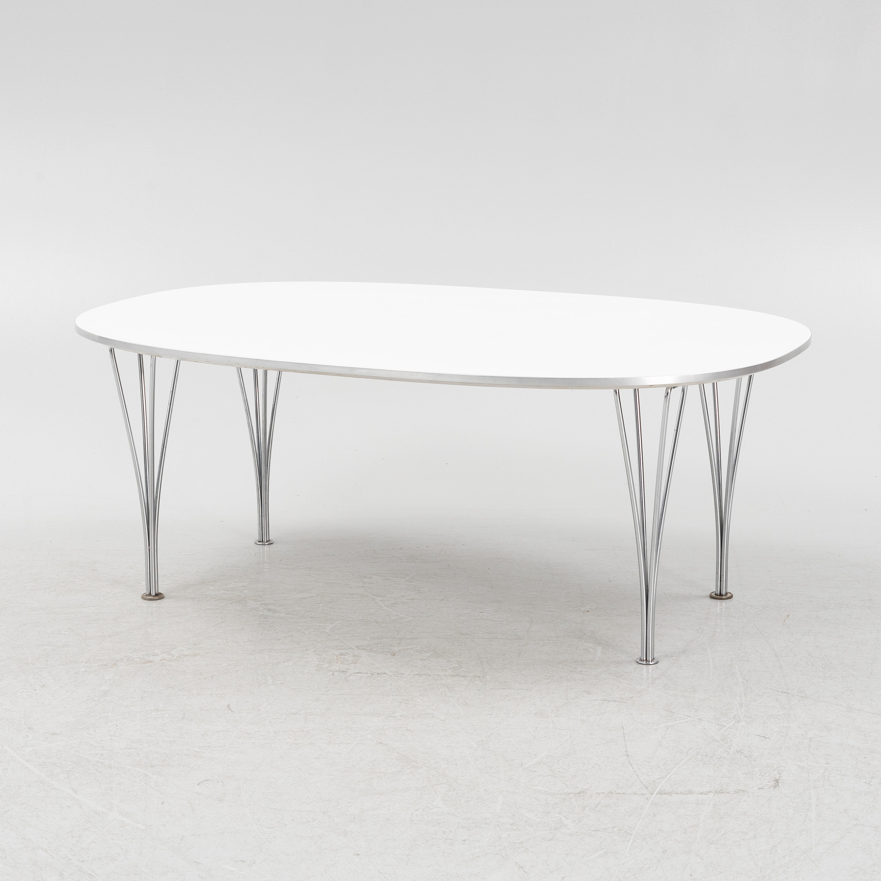 Bruno Mathsson & Piet Hein, soffbord, "Superellips", Fritz Hansen ...