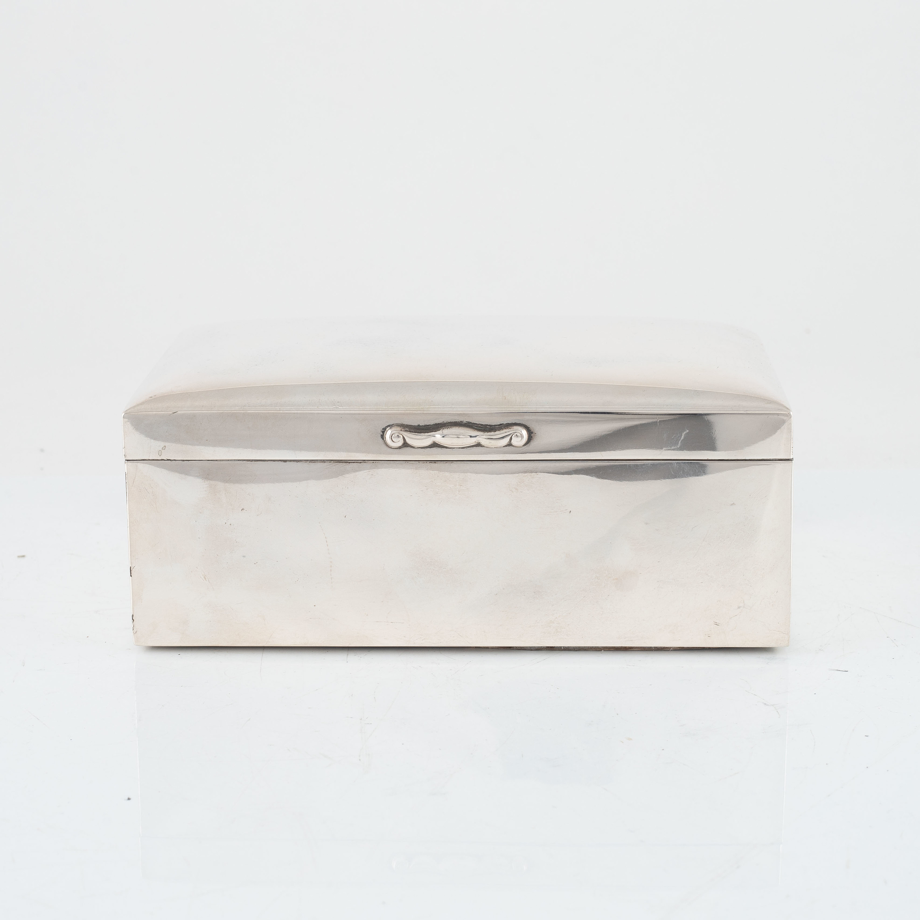 A Swedish Silver Box, mark of CG Hallberg, Stockholm 1924. - Bukowskis