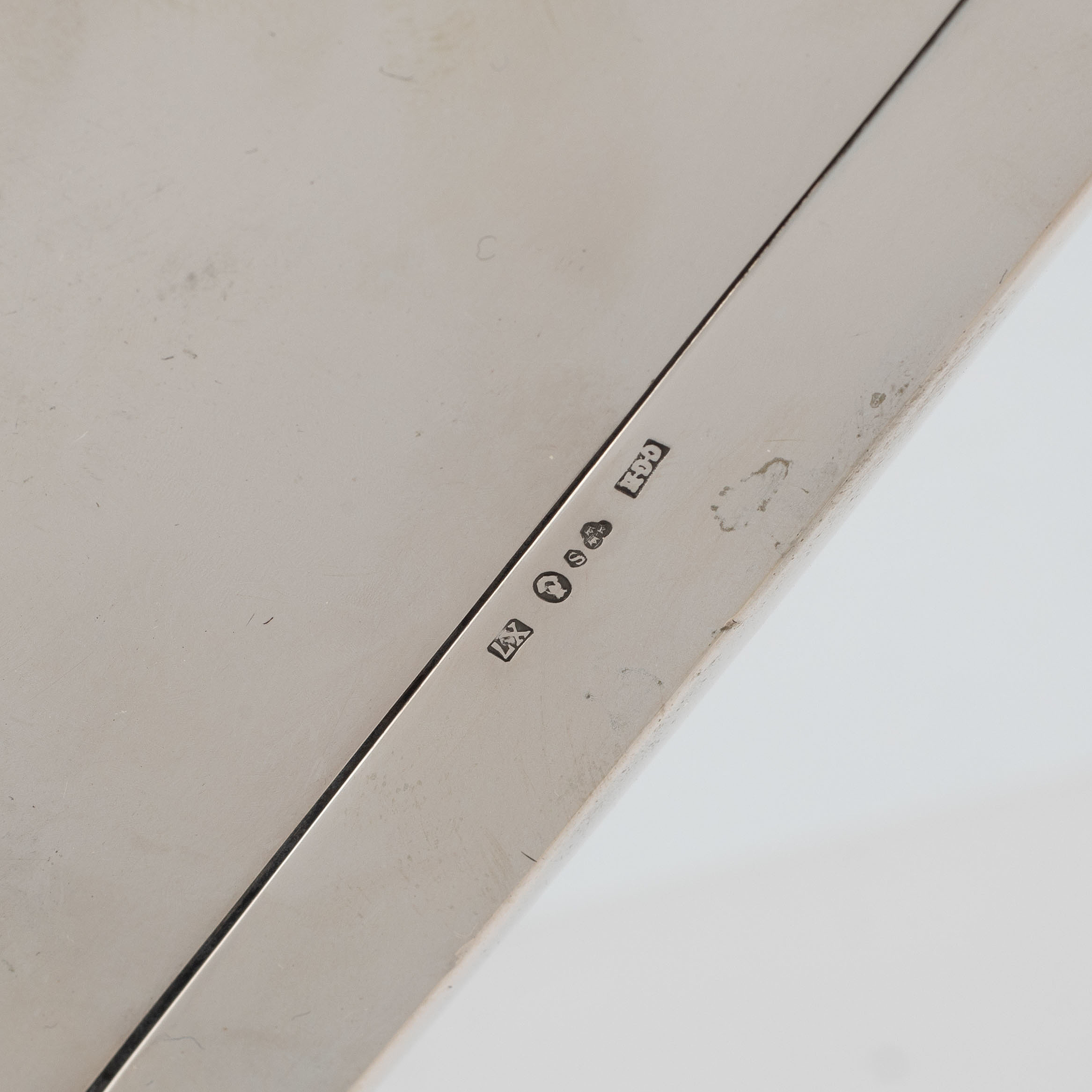 A Swedish Silver Box, mark of CG Hallberg, Stockholm 1924. - Bukowskis