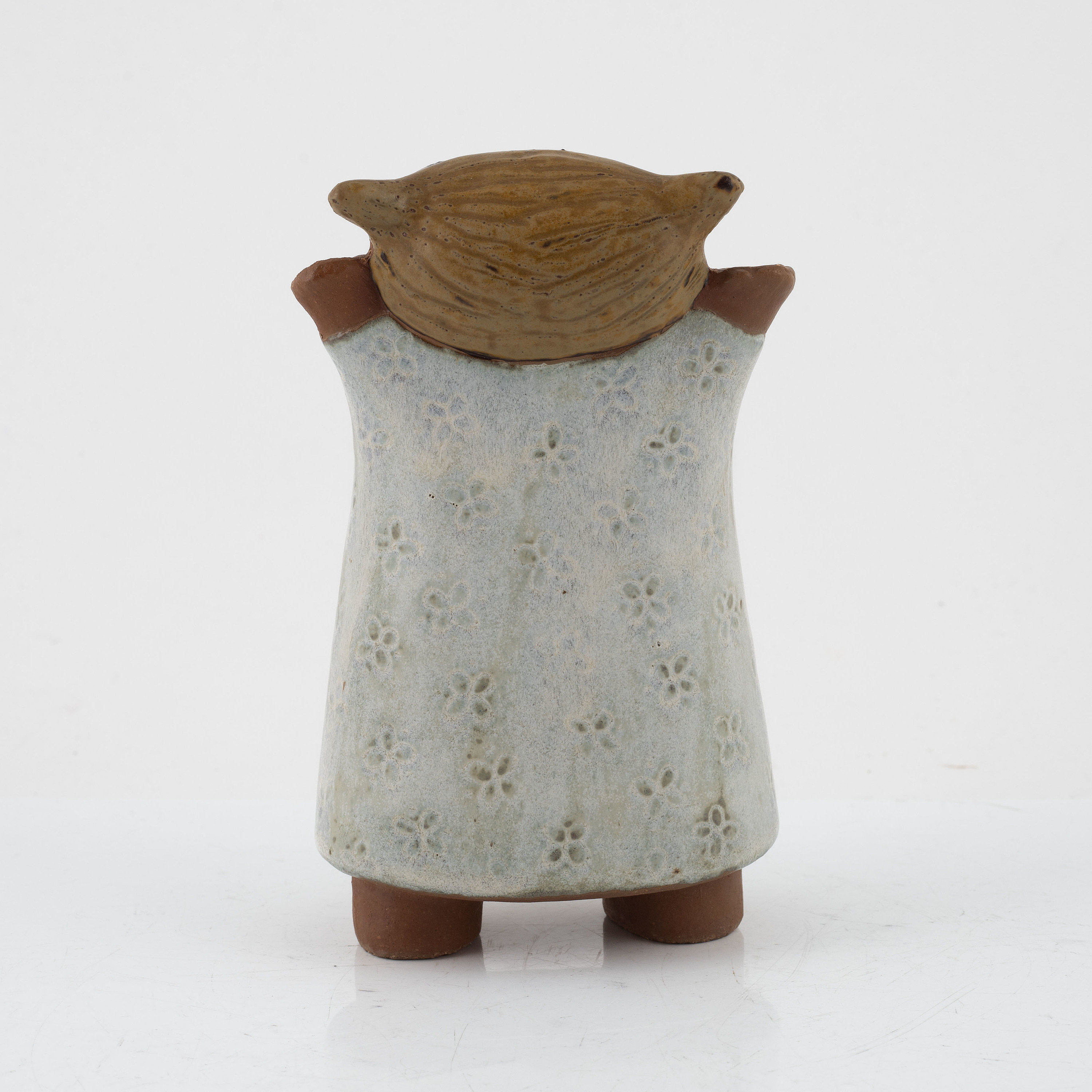 Lisa Larson, figurin i stengods, "Susanna", ur serien "Larsons ungar", Gustavsberg, i produktion ...