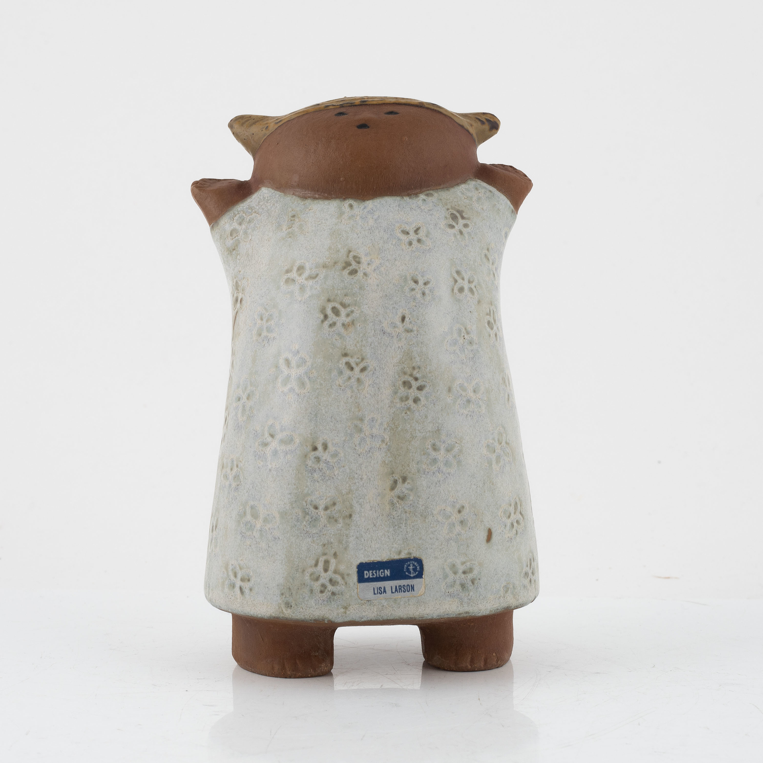 Lisa Larson, figurin i stengods, "Susanna", ur serien "Larsons ungar", Gustavsberg, i produktion ...