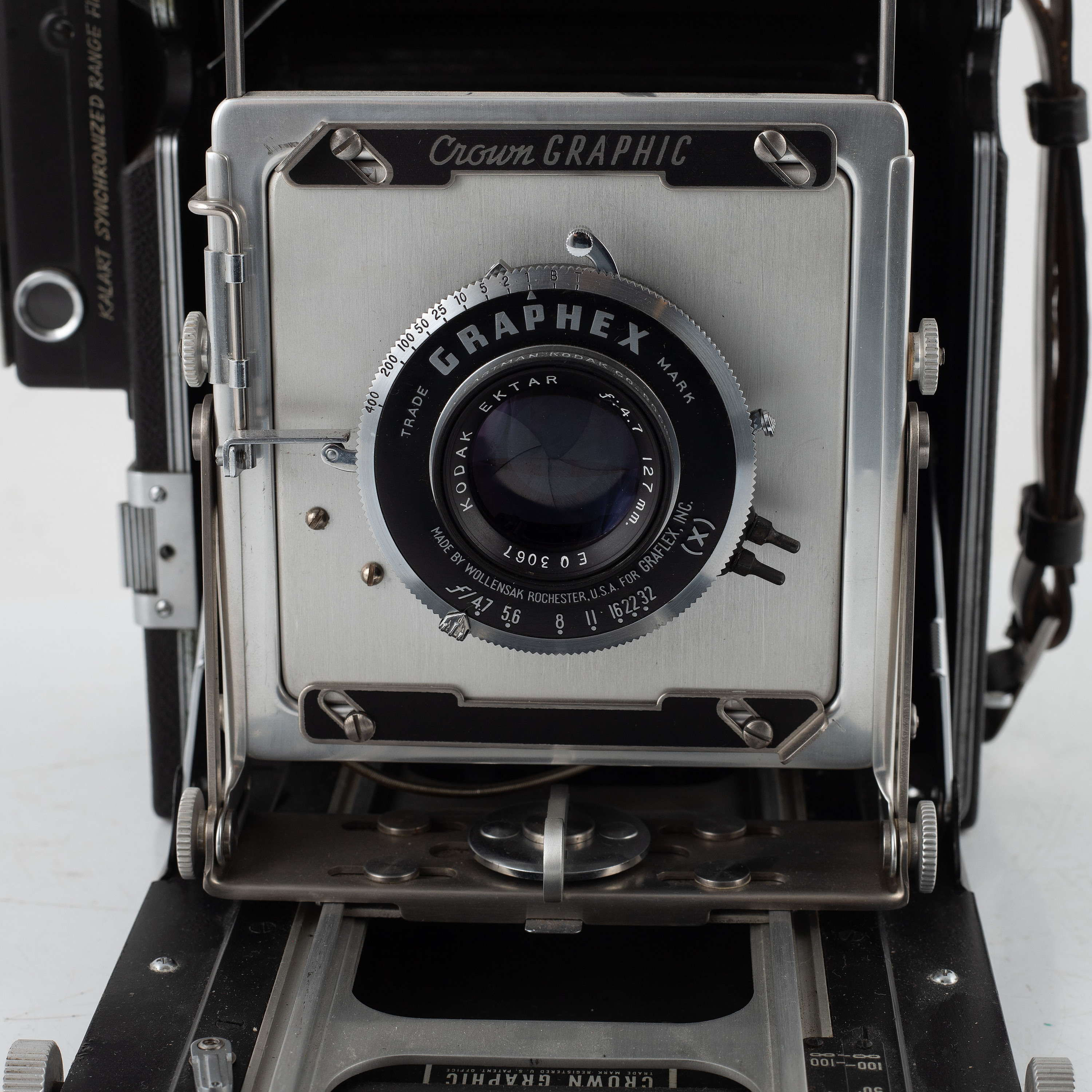 Press camera, Graflex Crown Graphic. - Bukowskis