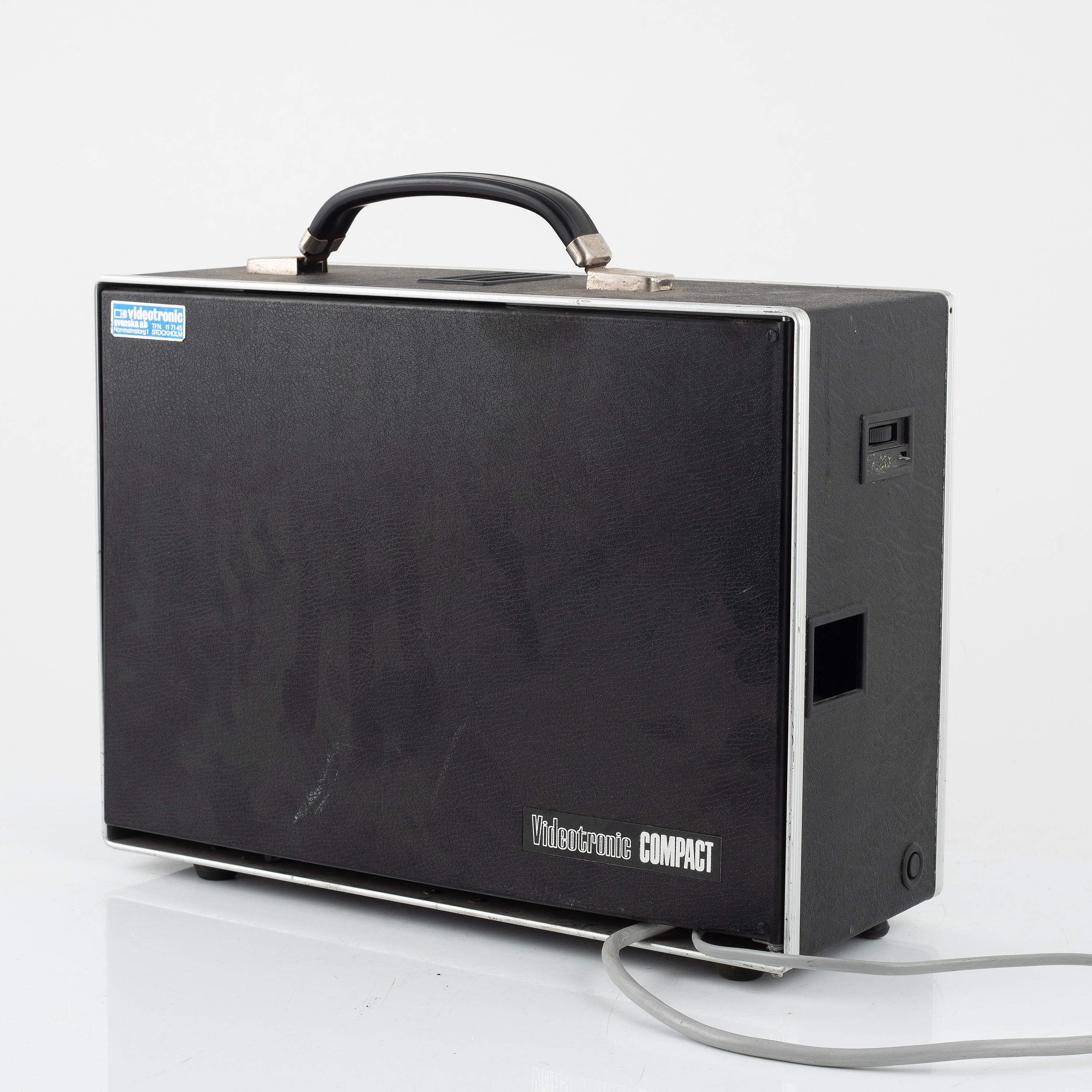 Small film projector, Videotronic super 8 Compact, Norske smalfilmsapparater. - Bukowskis