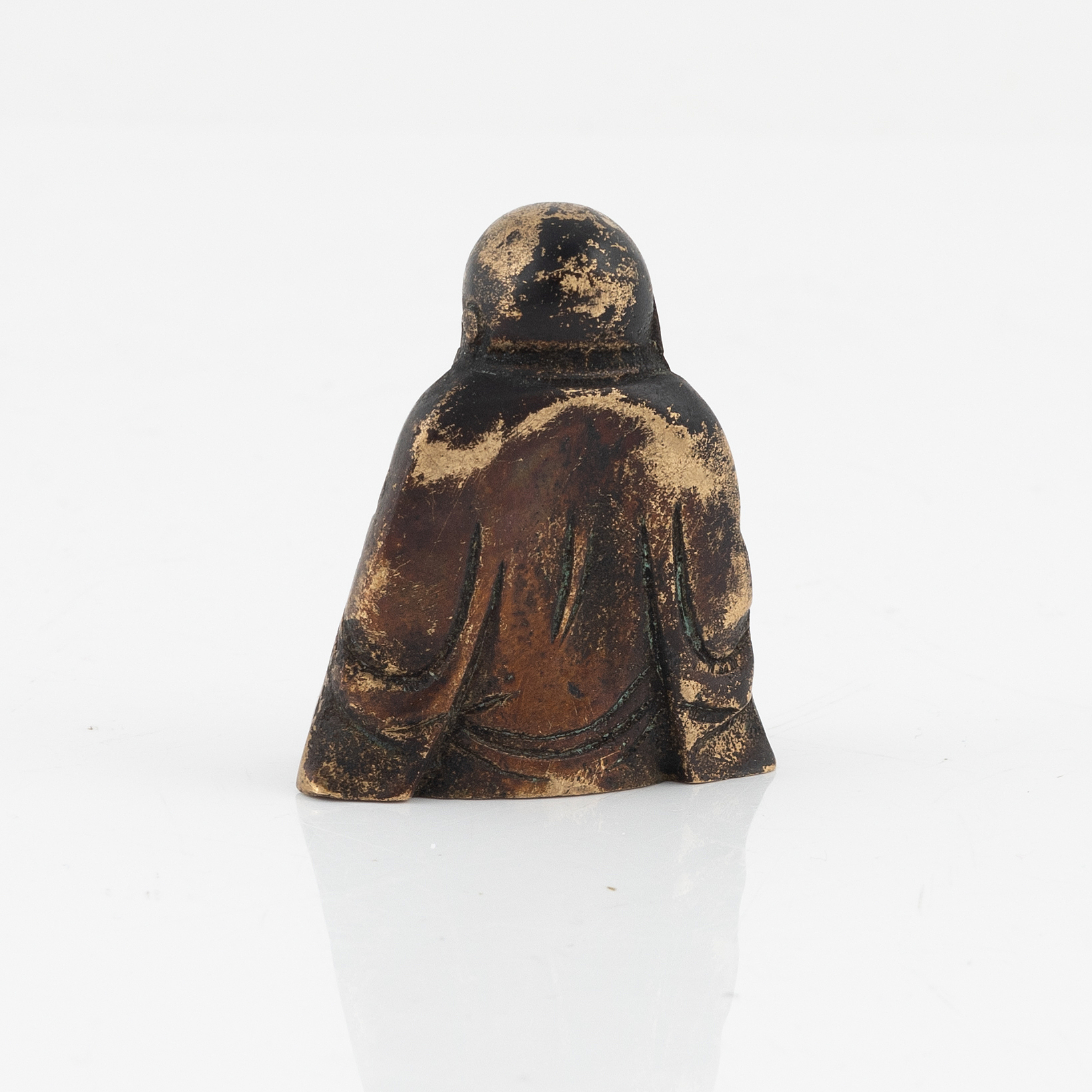 A bronze scultpure/scroll weight, Qing dynasty, 19th Century. - Bukowskis