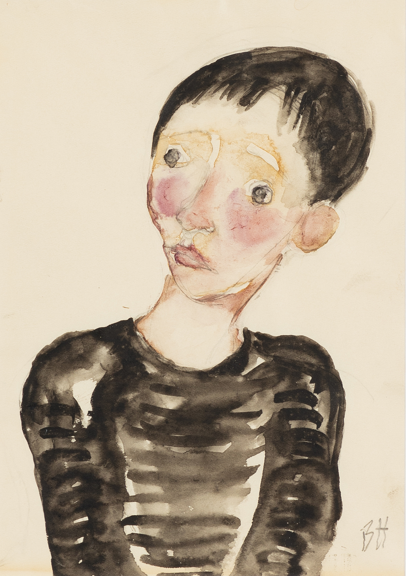 Berta Hansson, Portrait. - Bukowskis