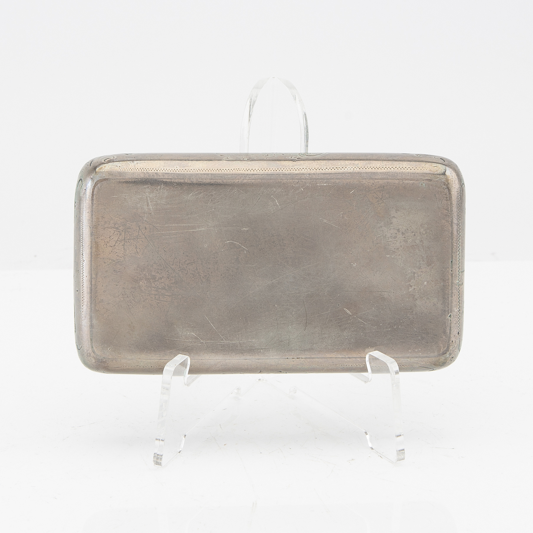 Snusdosa silver Stockholm 1862. - Bukowskis