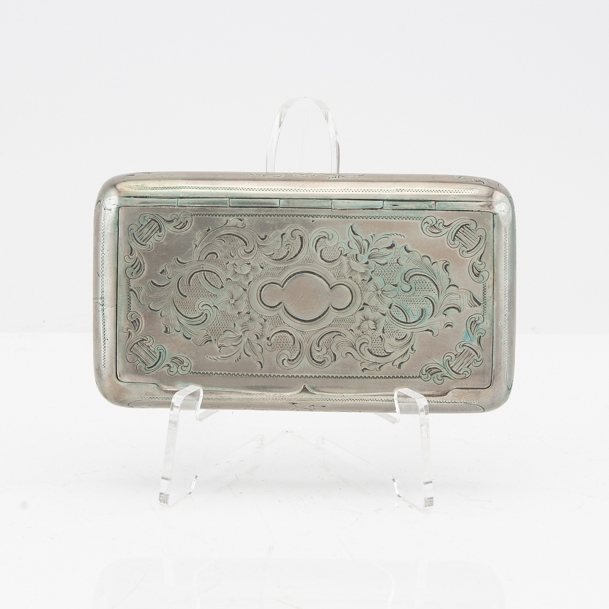 Snusdosa silver Stockholm 1862. - Bukowskis