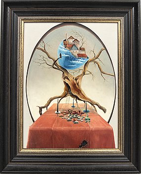 Peter Jakoby, oil on canvas, signed. - Bukowskis