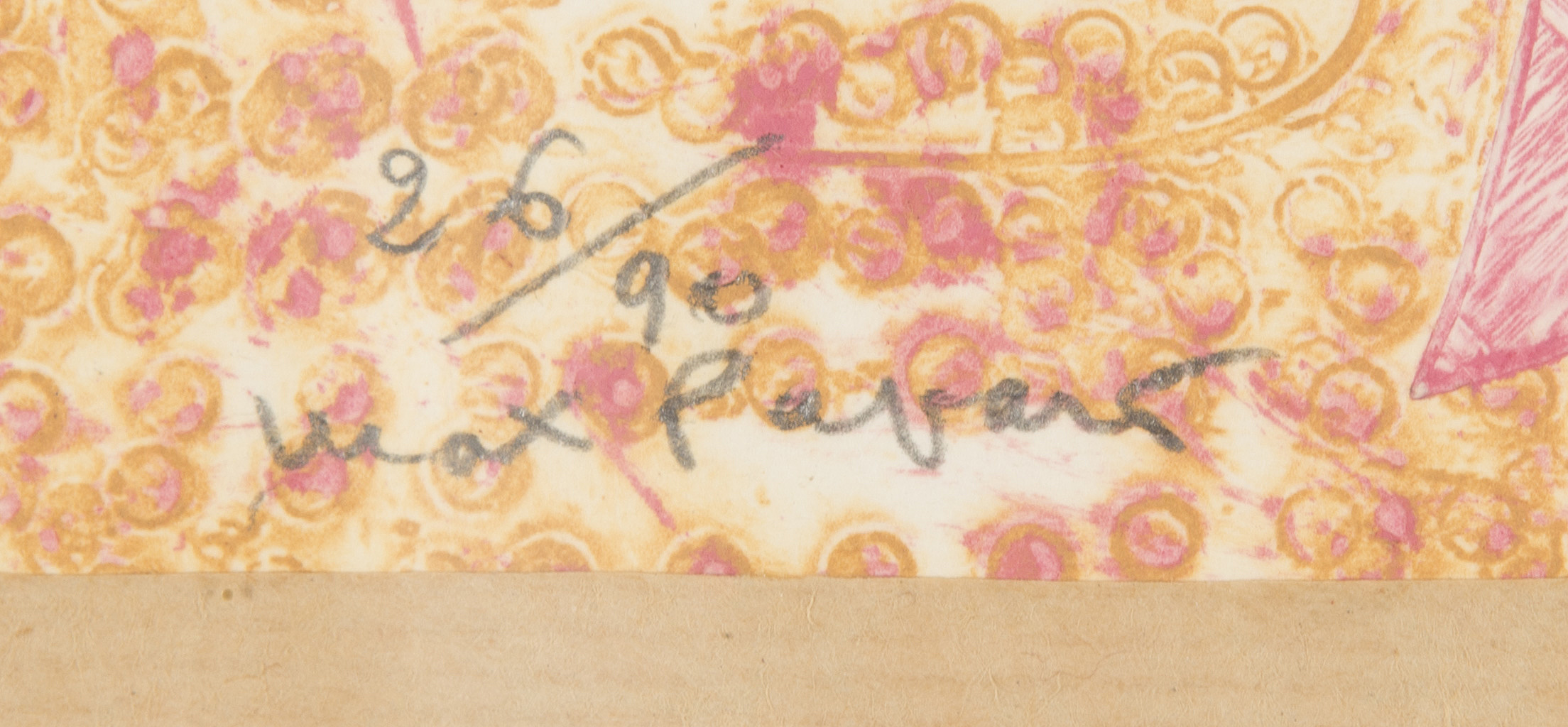 Max Papart, carborundum etchings, 2 pieces, signed and numbered 26/90 ...