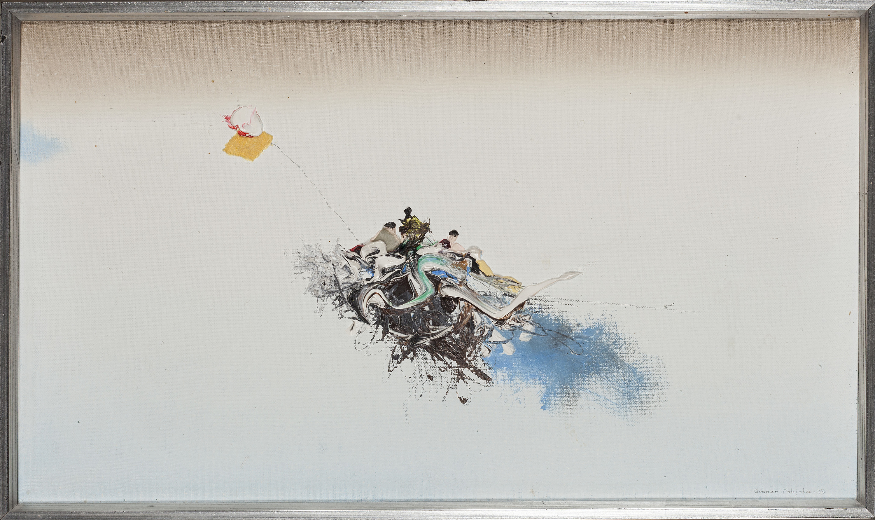 Gunnar Pohjola, oil on canvas, signed and dated -75. - Bukowskis